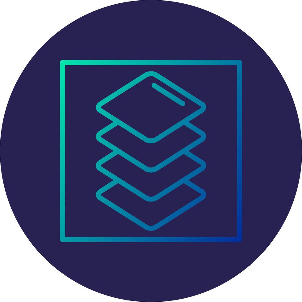 Layers Line Circle Gradient Icon Design 48176523 Vector Art At Vecteezy