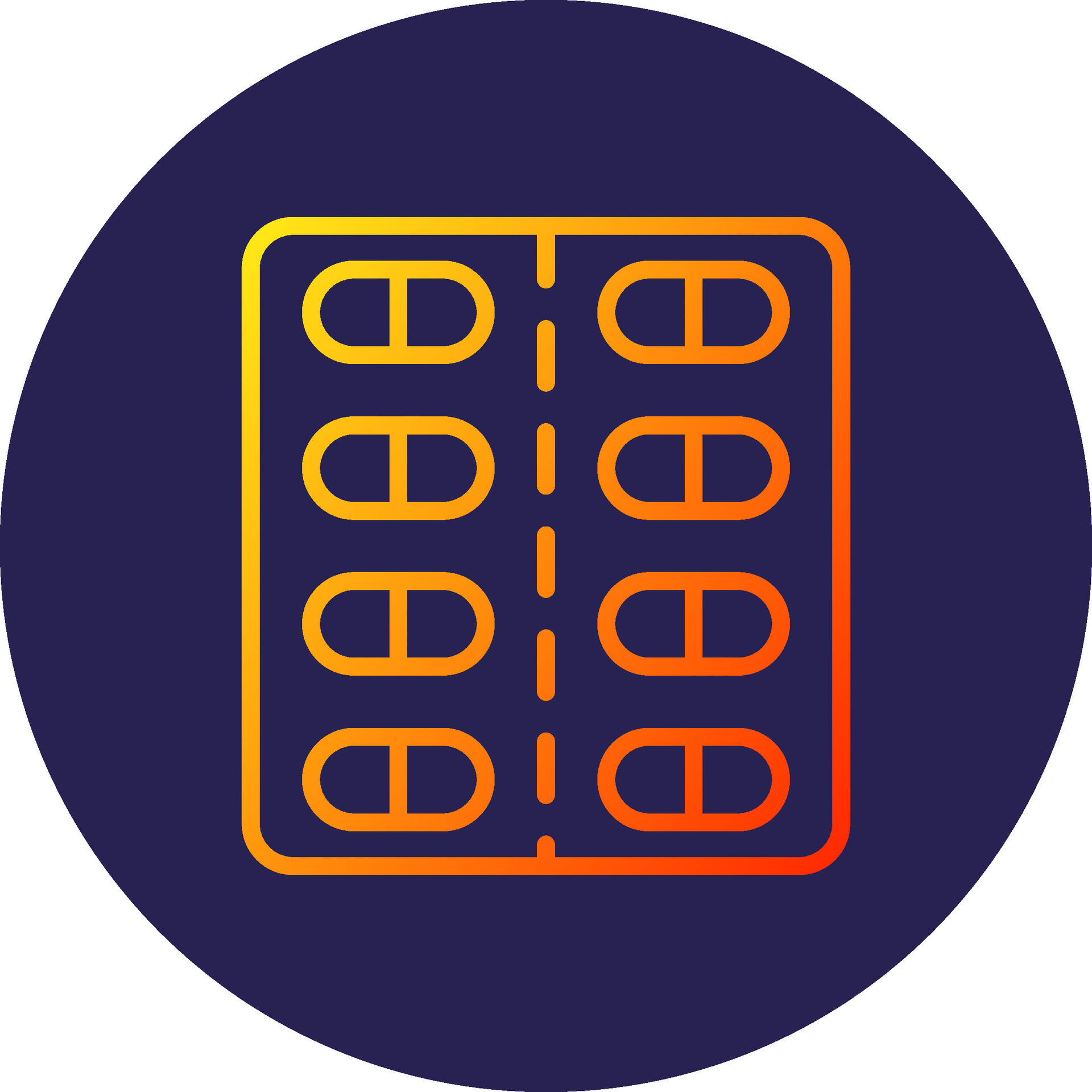 Pil Line Circle Gradient Icon Design 48178444 Vector Art at Vecteezy