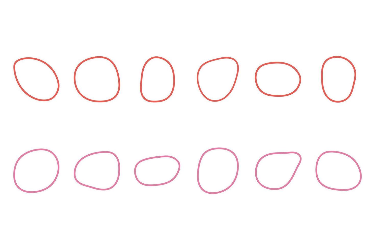 Outline Blob Shape Design Set 48187190 Vector Art At Vecteezy