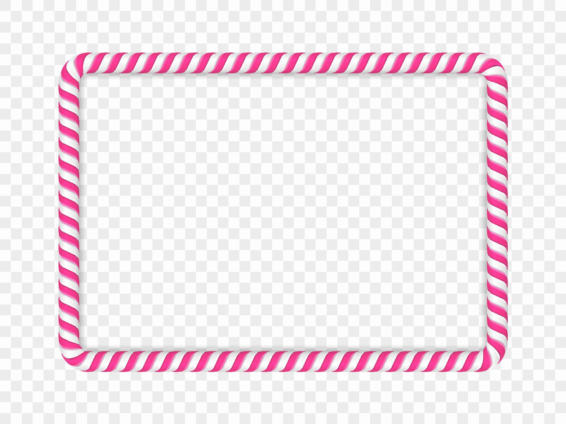 Candy Cane Frame 48201433 Vector Art at Vecteezy