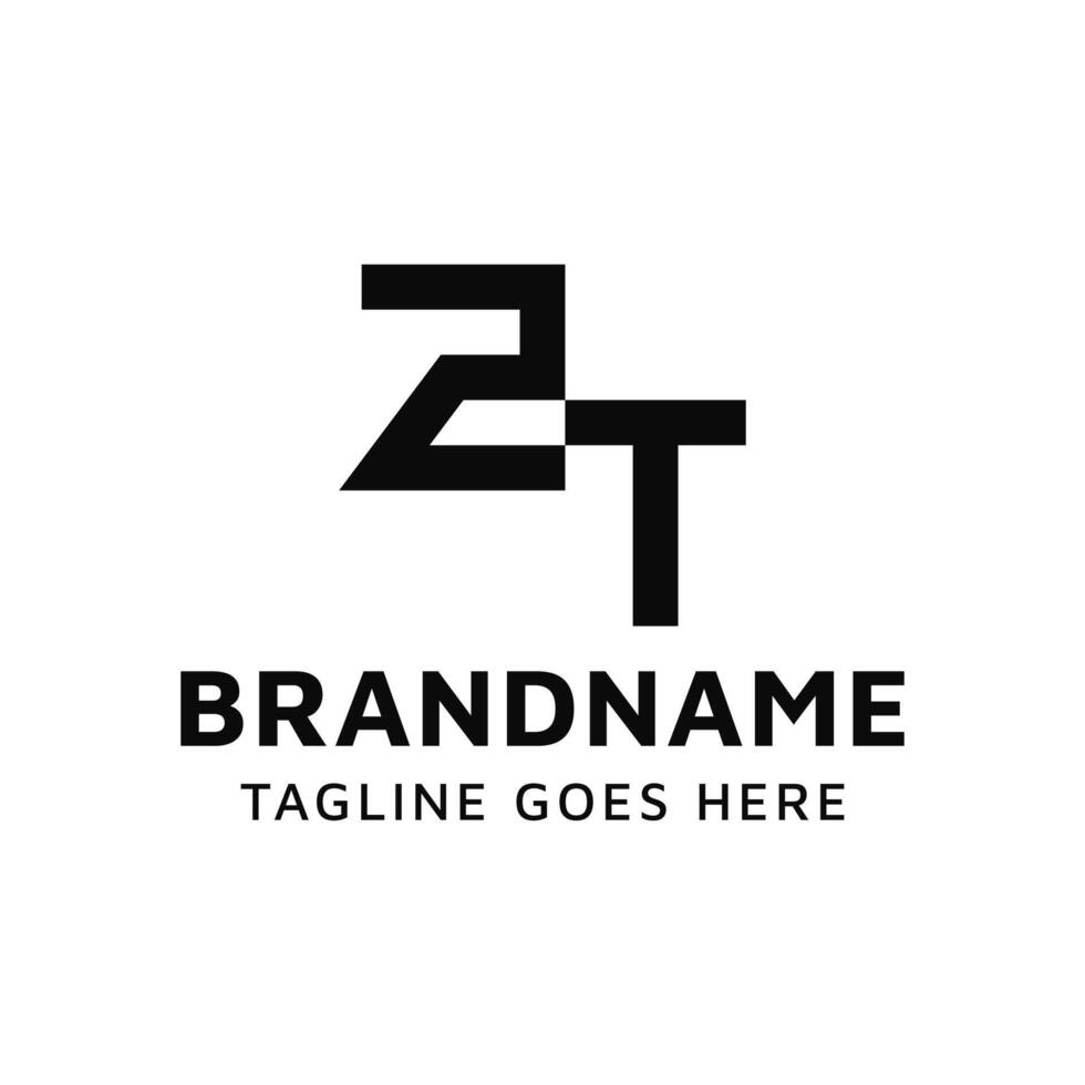 Letters ZT Monogram Logo Set, suitable for any business with TZ or ZT initials 48203052 Vector ...
