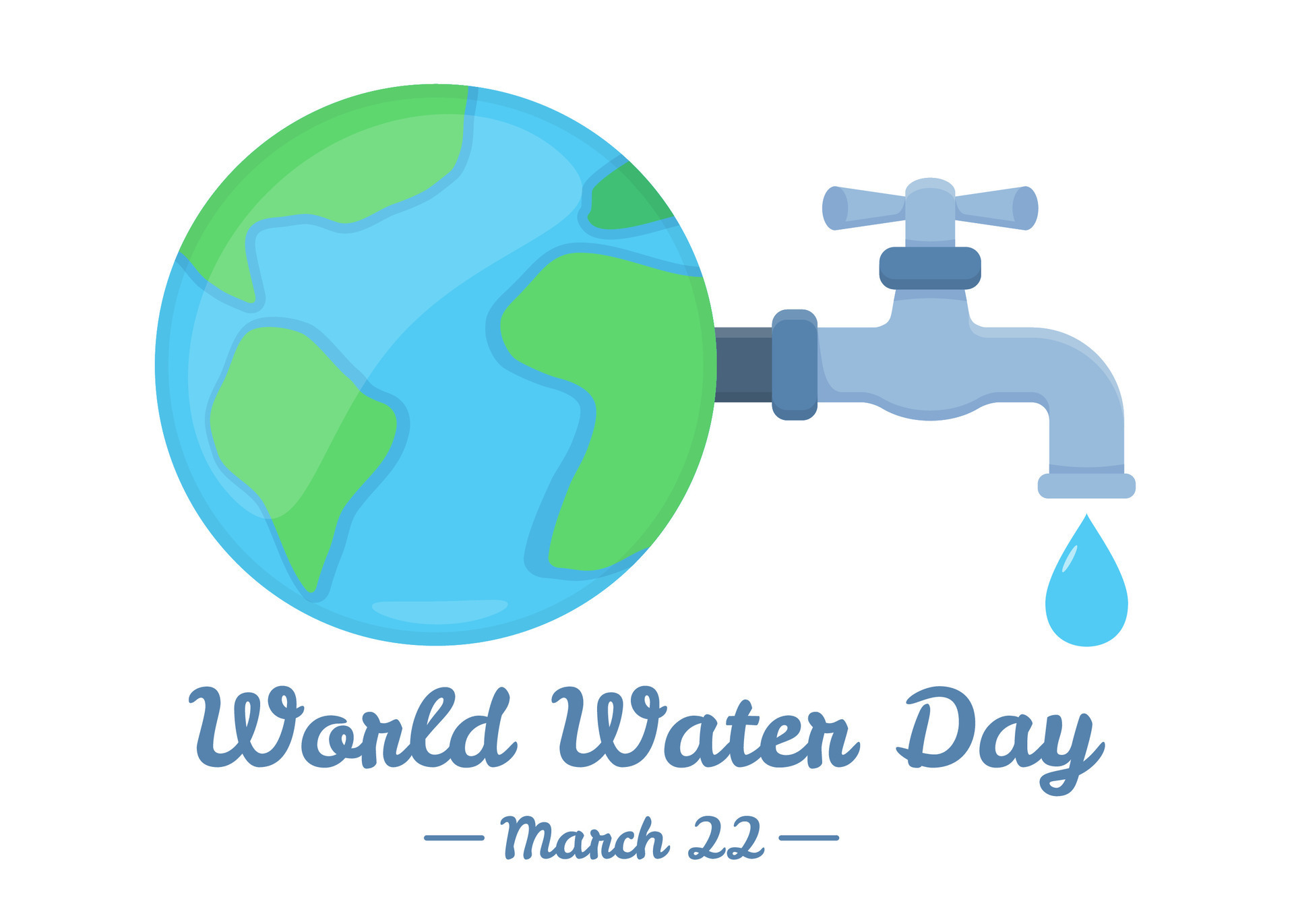 World Water Day 48203650 Vector Art At Vecteezy