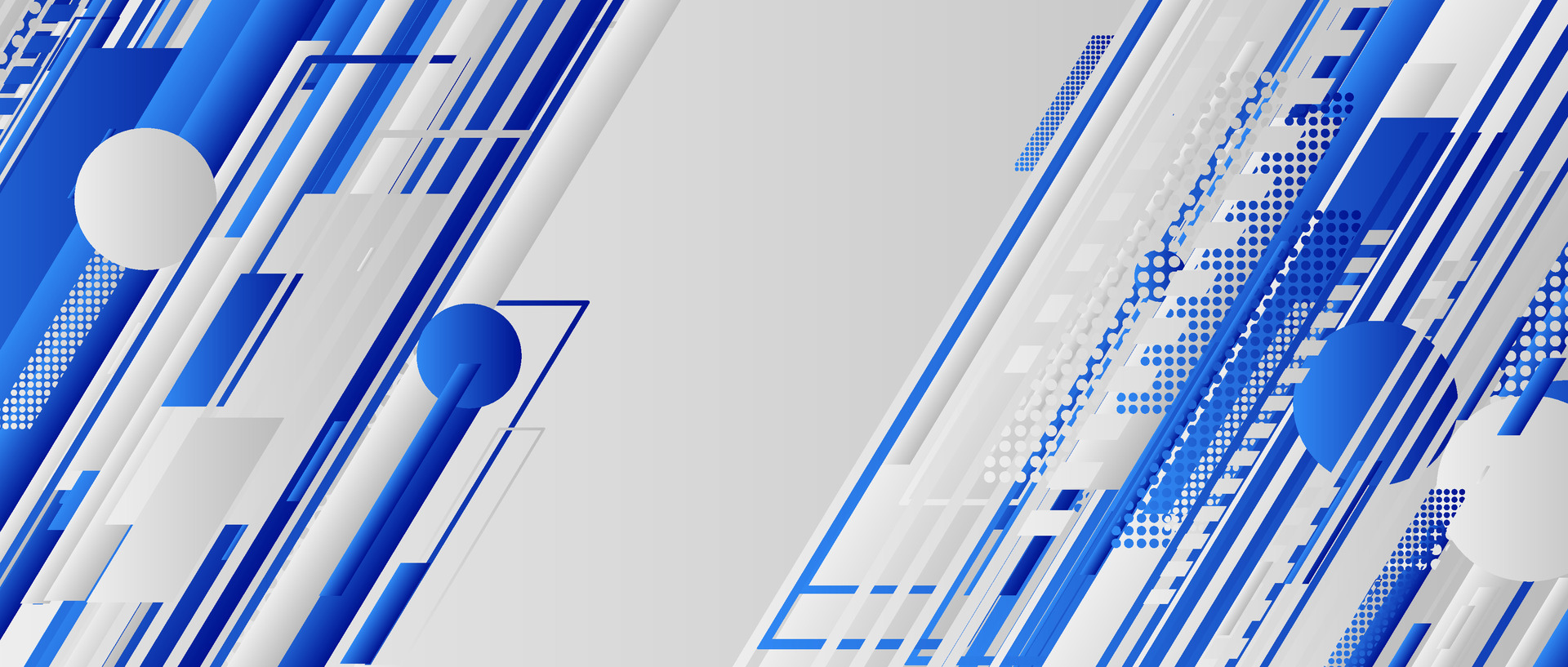 abstract blue tech background with gradient lines. illustration ...