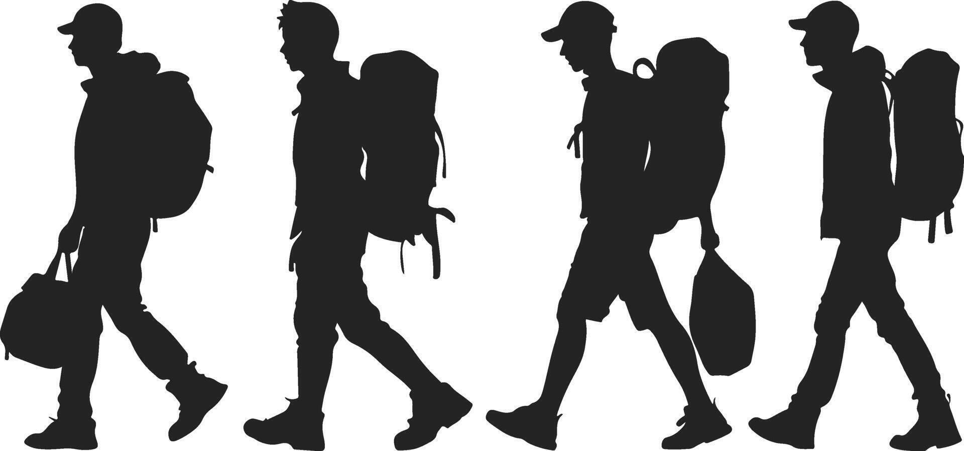 backpacker silhouette illustration 48215941 Vector Art at Vecteezy backpacker silhouette illustration 48215941 Vector Art at Vecteezy