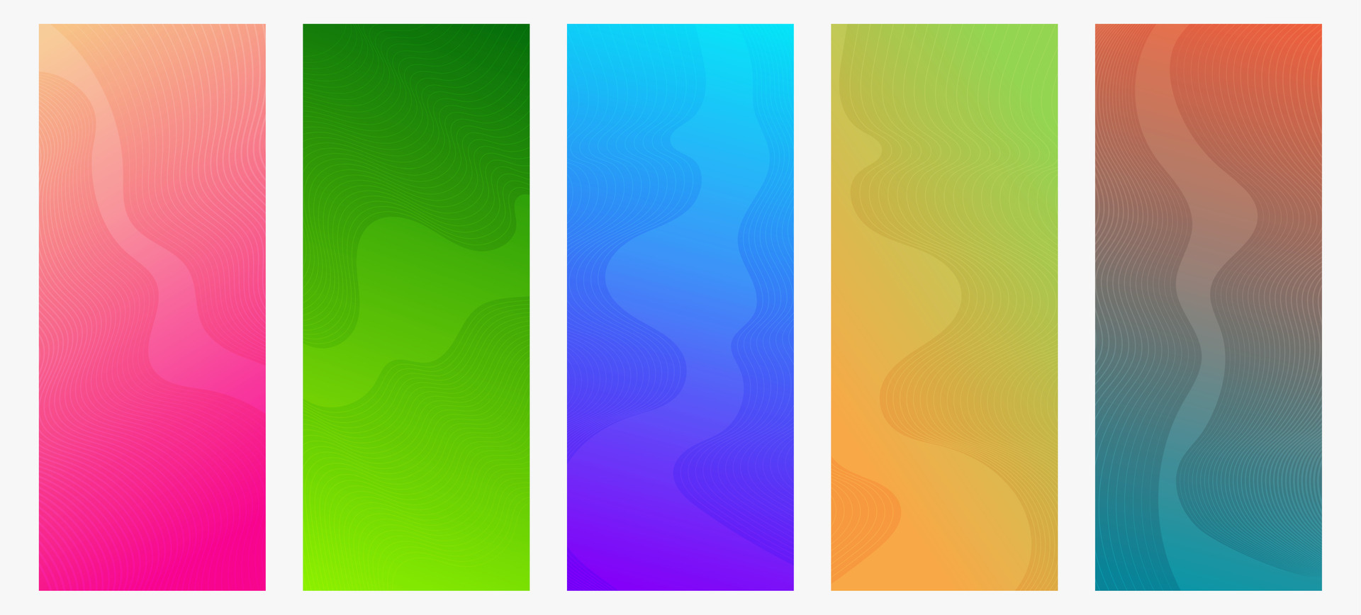 Modern Colorful Gradient Background With Wave Lines 48216921 Vector Art At Vecteezy