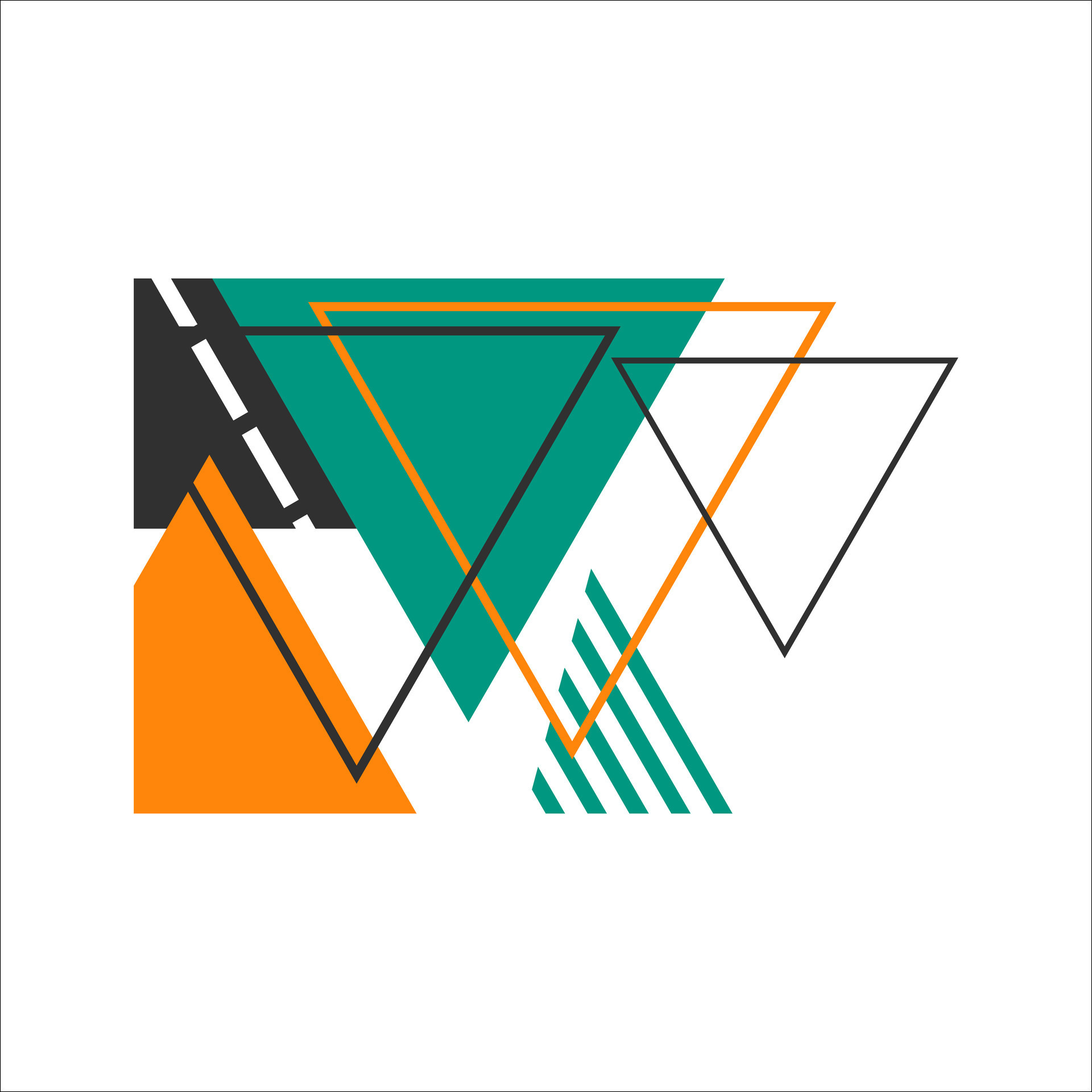 Modern Abstract Corner Shape Element 48217738 Vector Art At Vecteezy