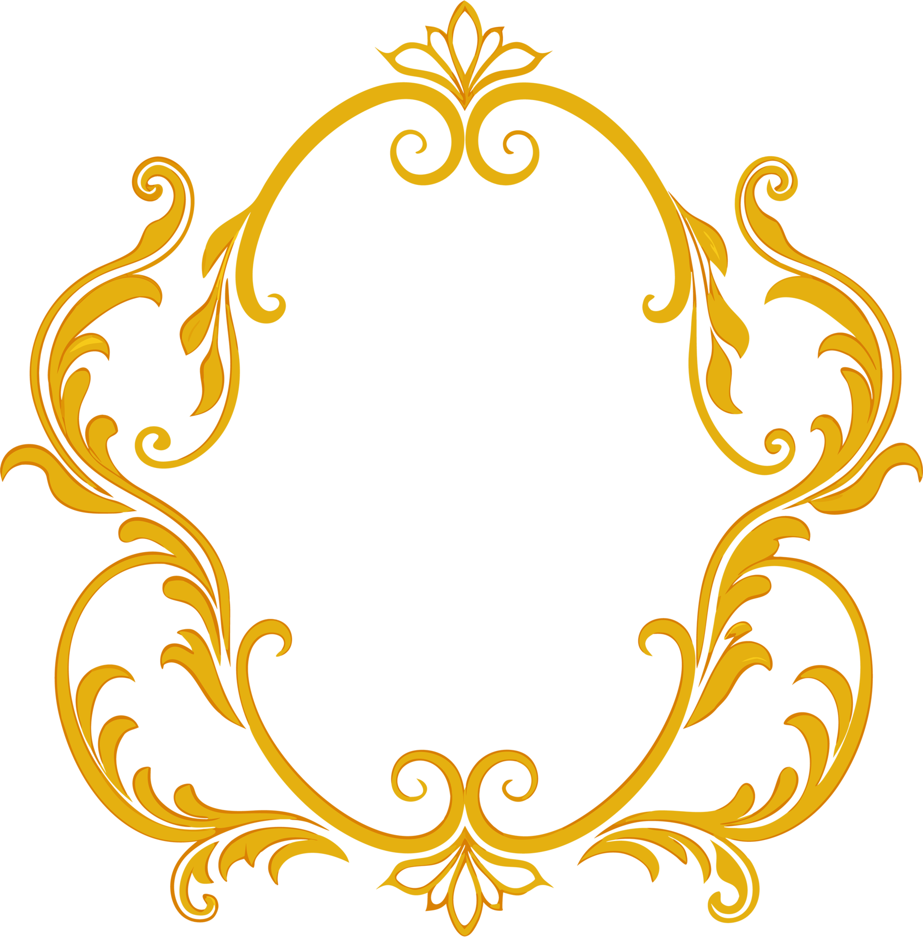 Ornate Rococo Floral Frame Elegant Clipart. AI-generated. 48218899 PNG Ornate Rococo Floral Frame Elegant Clipart. AI-generated. 48218899 PNG