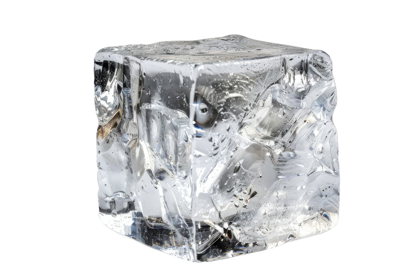 Clear Ice Cube isolated 48220082 PNG Clear Ice Cube isolated 48220082 PNG