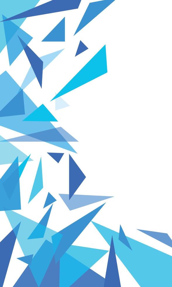 Blank Wallpaper Blue Abstract Geometric Triangle Pattern 48238590 Vector Art At Vecteezy