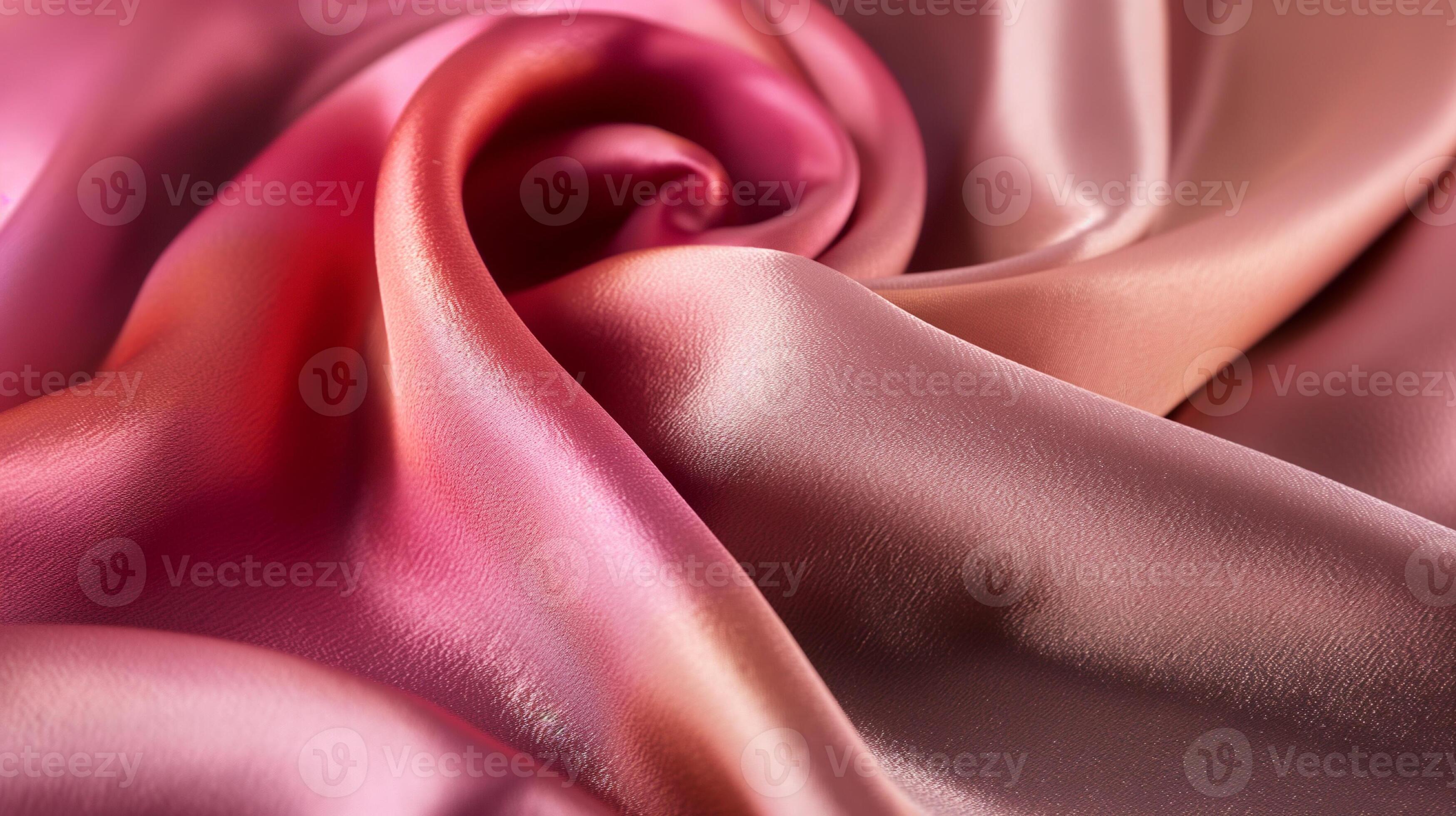 Flowing waves of fabric, gently undulating and rippling, with a soft, silk-like texture ...