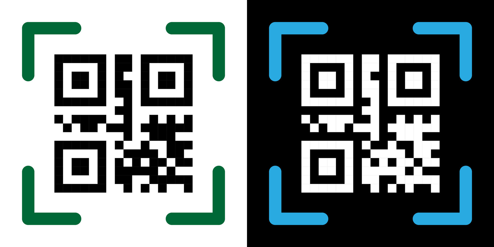 Fake QR code scan me illustration. 48265815 Vector Art at Vecteezy