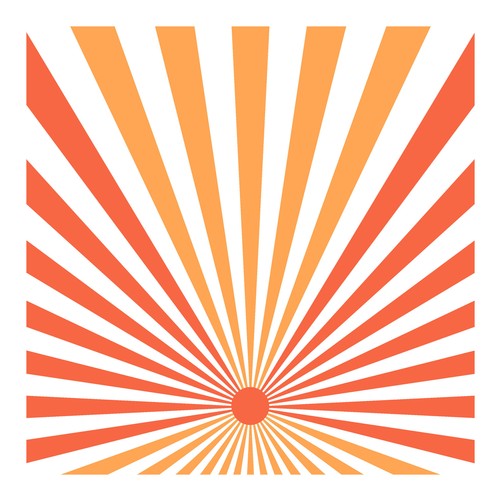 Retro Sunburst clipart Element Decoration 48268996 Vector Art at Vecteezy