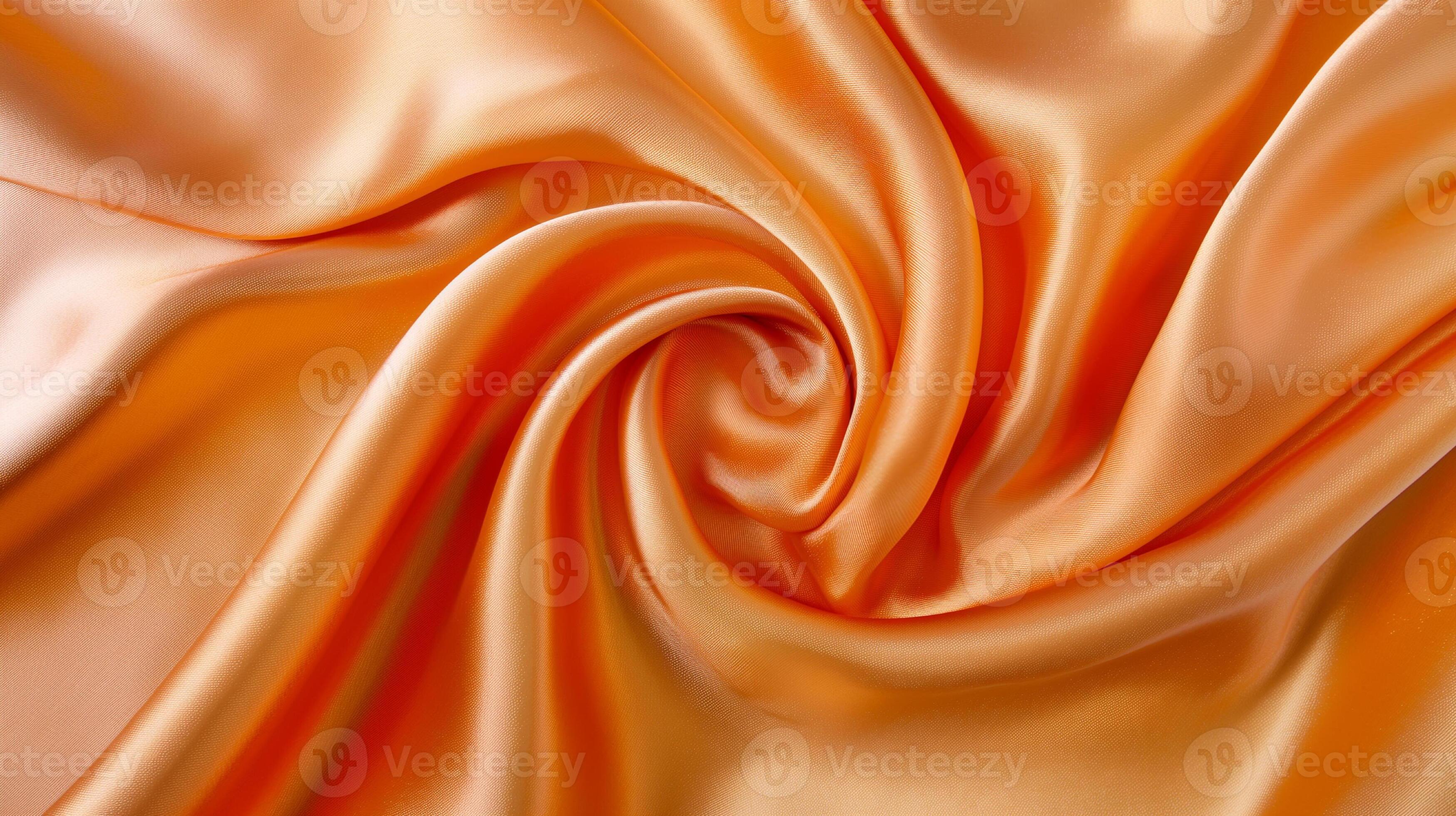 Flowing waves of fabric, gently undulating and rippling, with a soft, silk-like texture ...