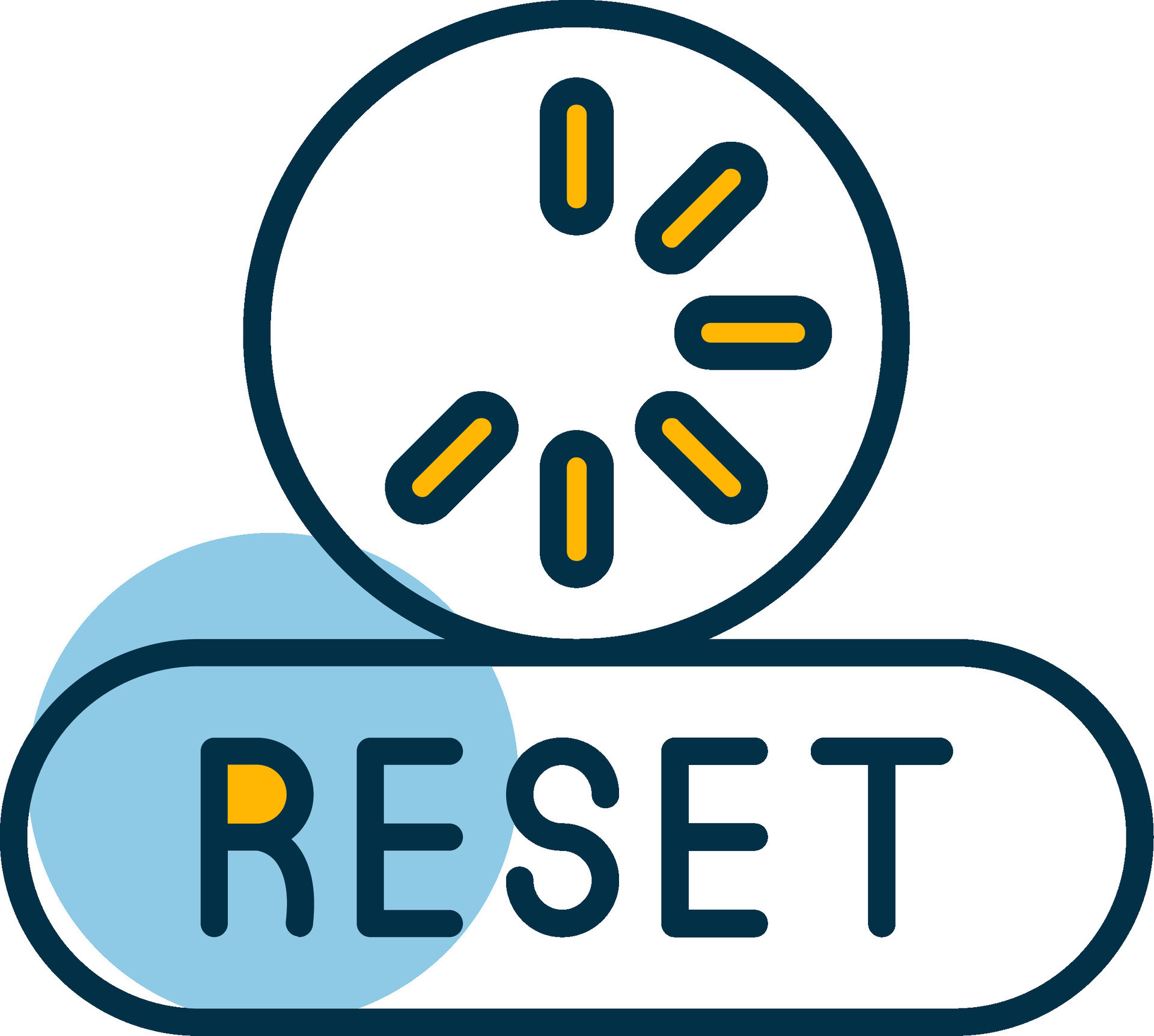 Reset Shapes Icon 48281332 Vector Art at Vecteezy