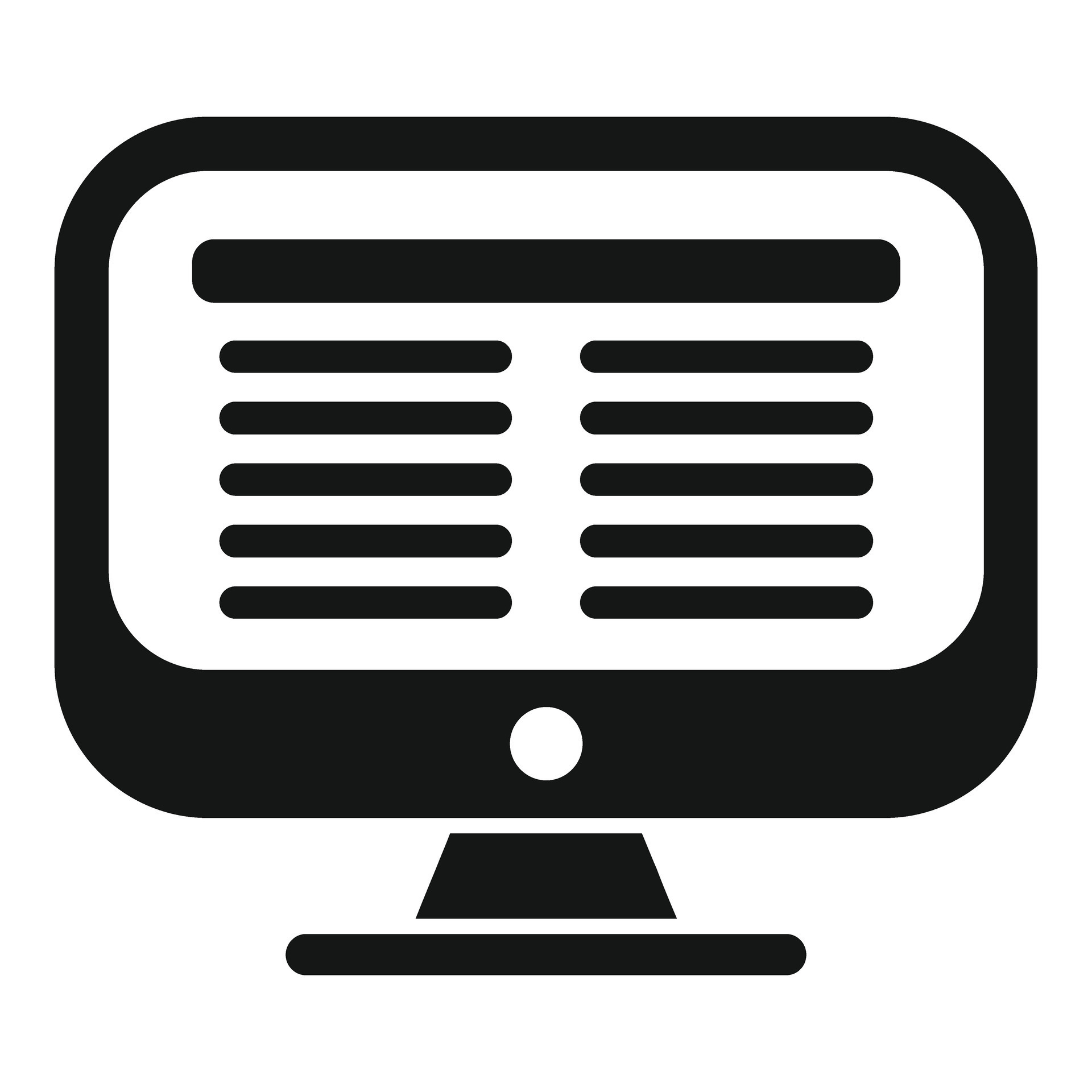 Computer Showing Website Code Programming Icon 48287502 Vector Art At