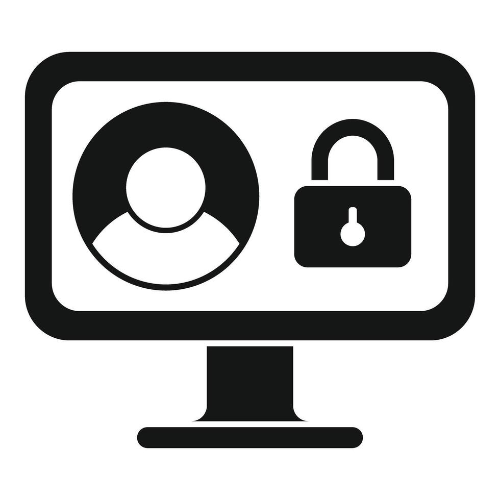 Computer Security System Showing User Account Being Protected 48289670