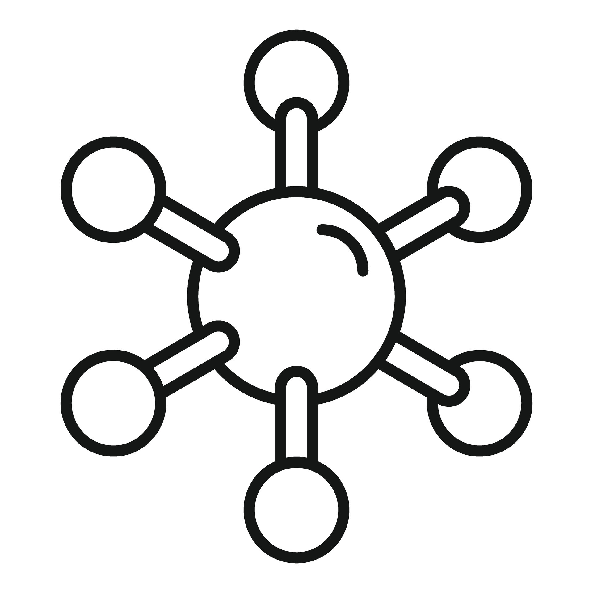 Atom Structure Showing Nucleus And Electrons Orbiting 48290530 Vector Art At Vecteezy