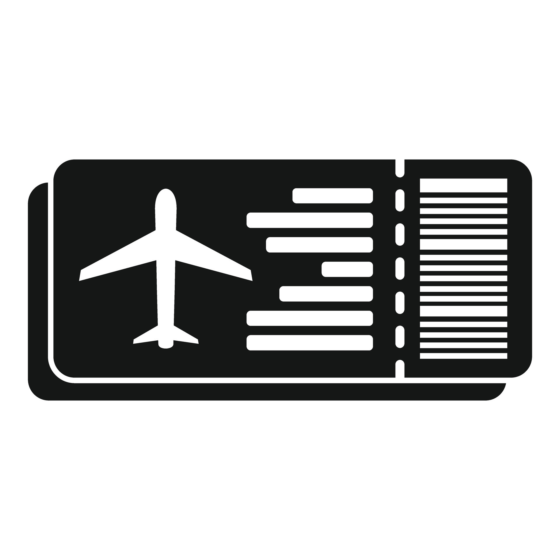 Airline Boarding Pass Ticket Allowing Entry To Flight 48290625 Vector