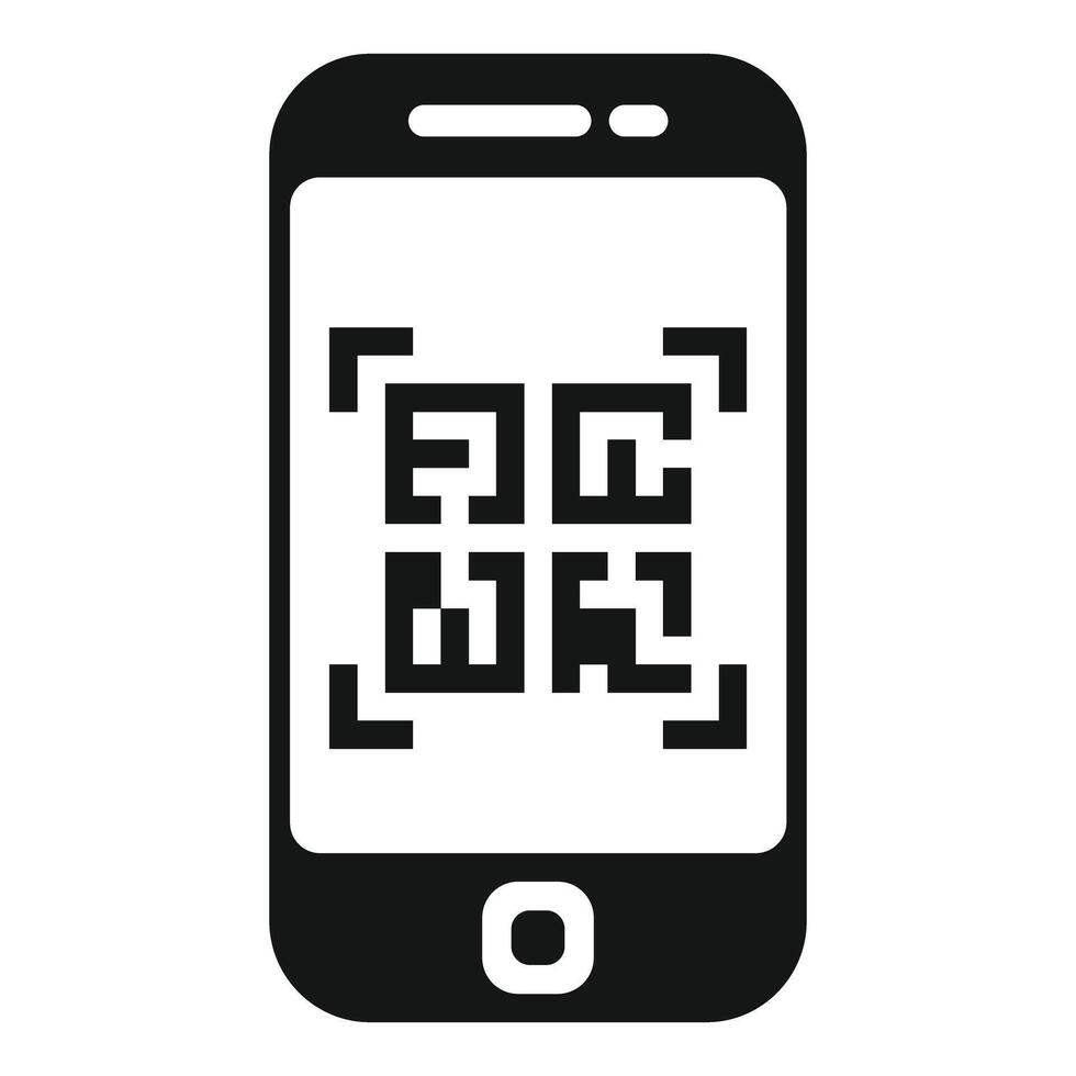 Smartphone Scanning Qr Code For Mobile Payment 48290629 Vector Art At Vecteezy