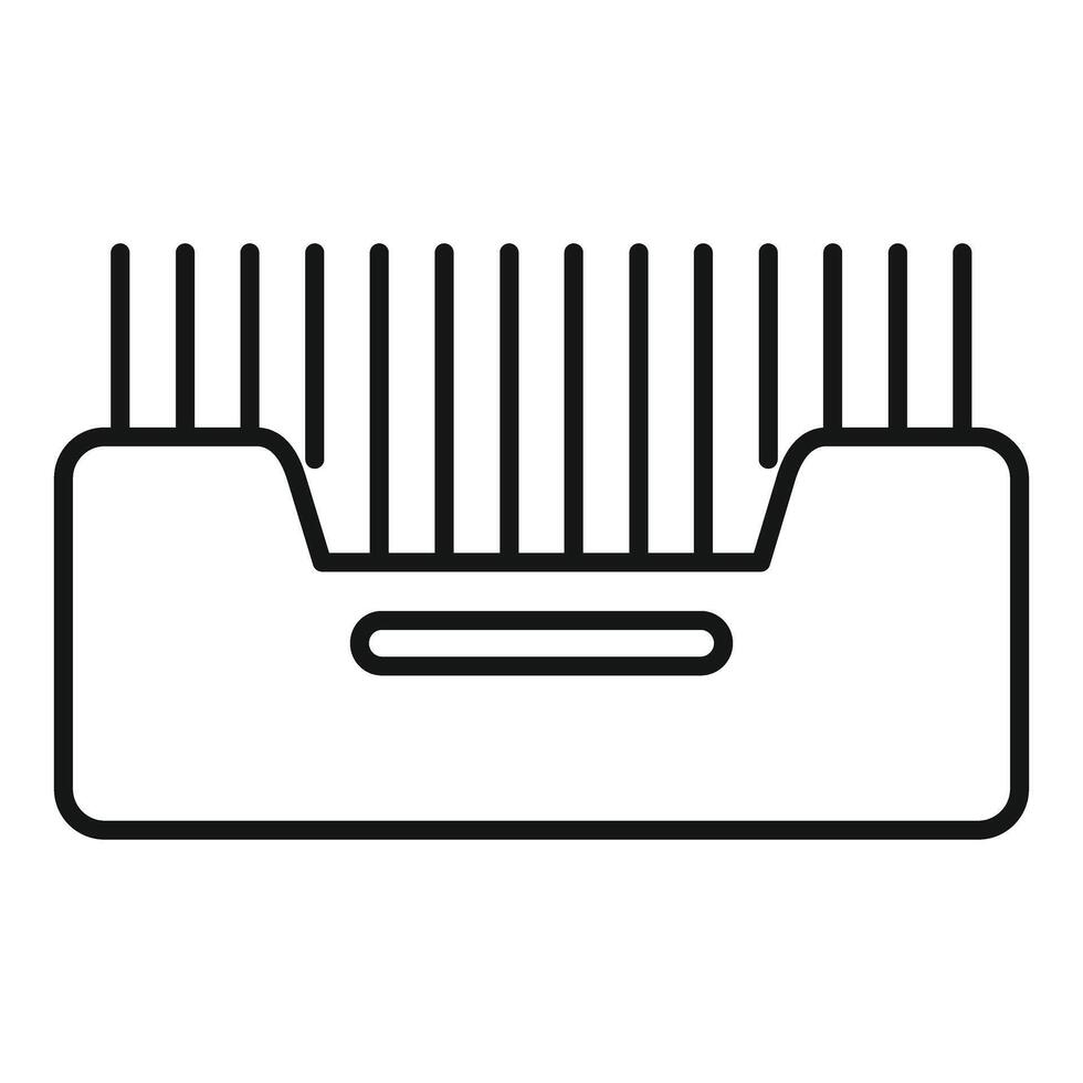Barcode Scanner Reading A Barcode Icon Outline 48296241 Vector Art At