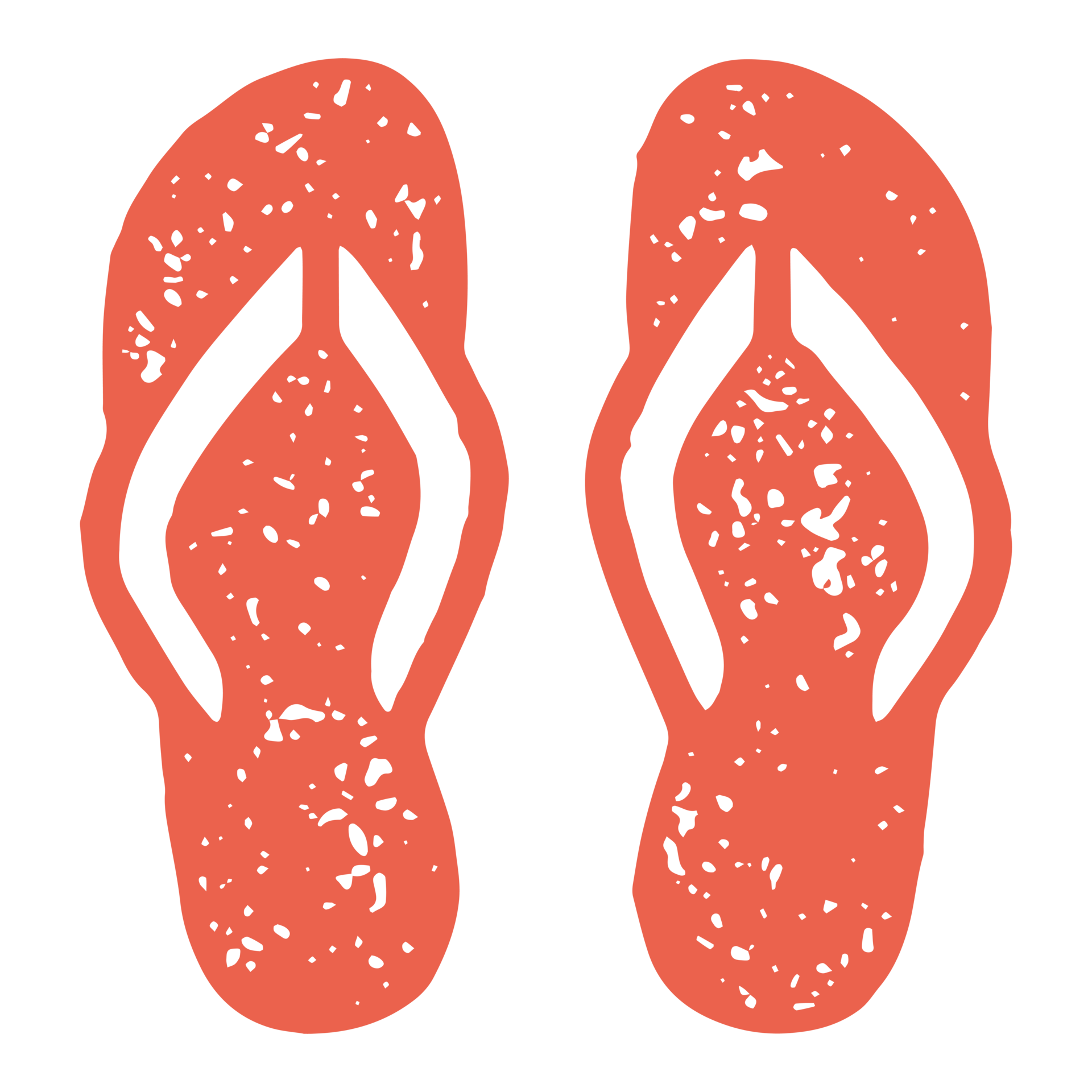 Top view hand drawn minimalist slippers summer resort travel vacation ... Top view hand drawn minimalist slippers summer resort travel vacation ...