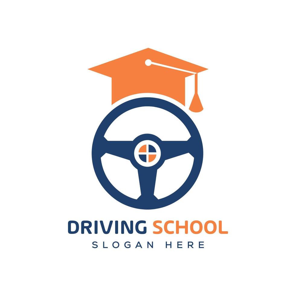 Driving logo. driving school logo 48305716 Vector Art at Vecteezy