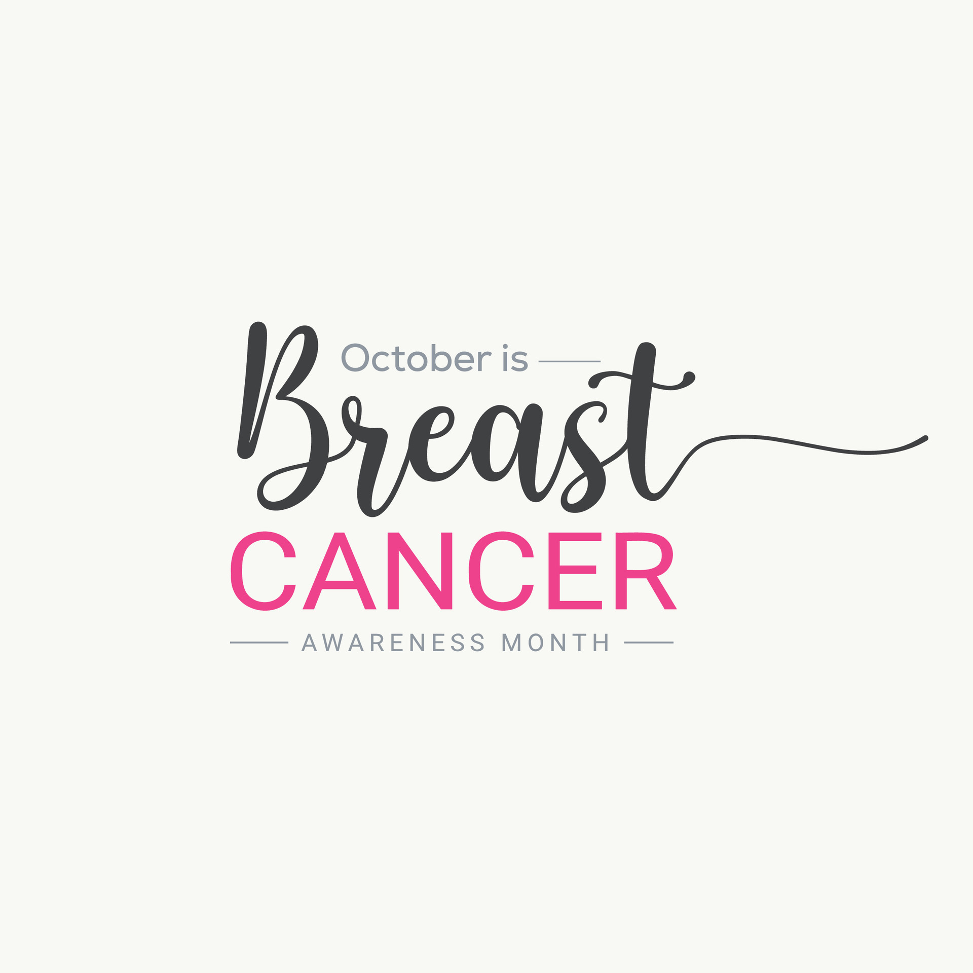 Breast Cancer Awareness Pink October Breast Cancer 48305758 Vector