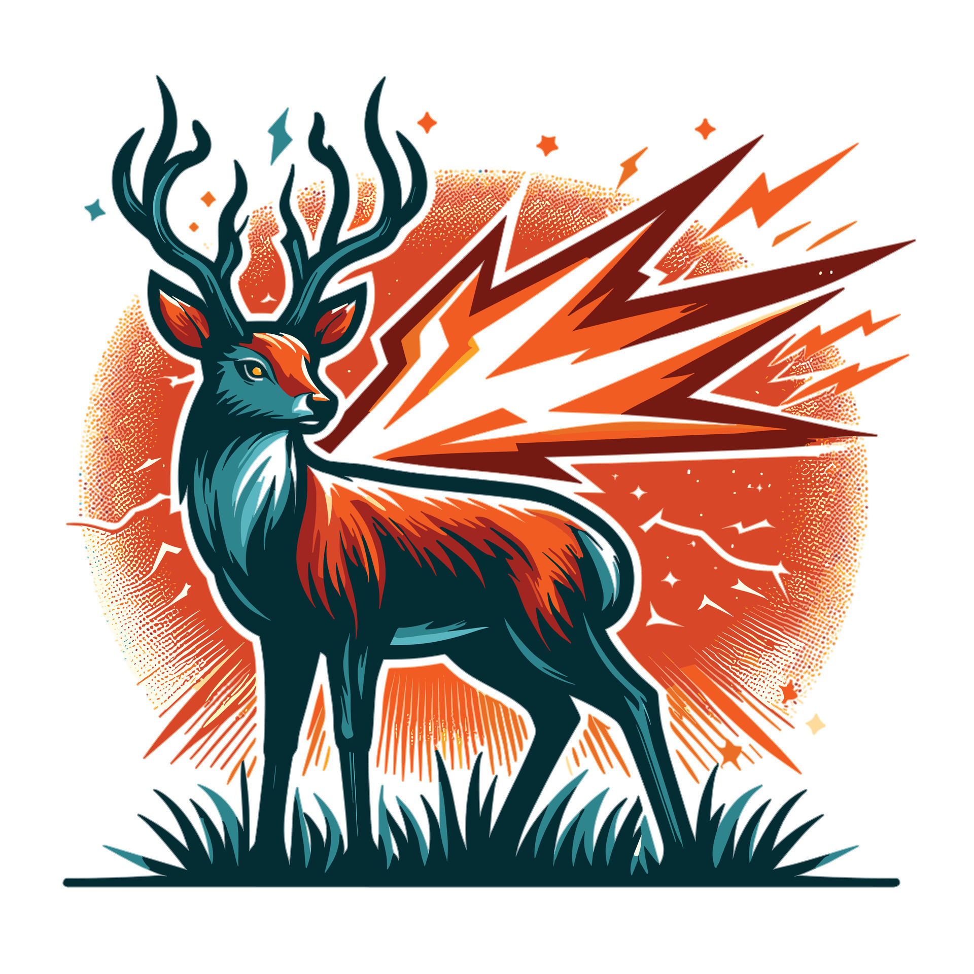 Deer Logo Design 48321711 Vector Art At Vecteezy