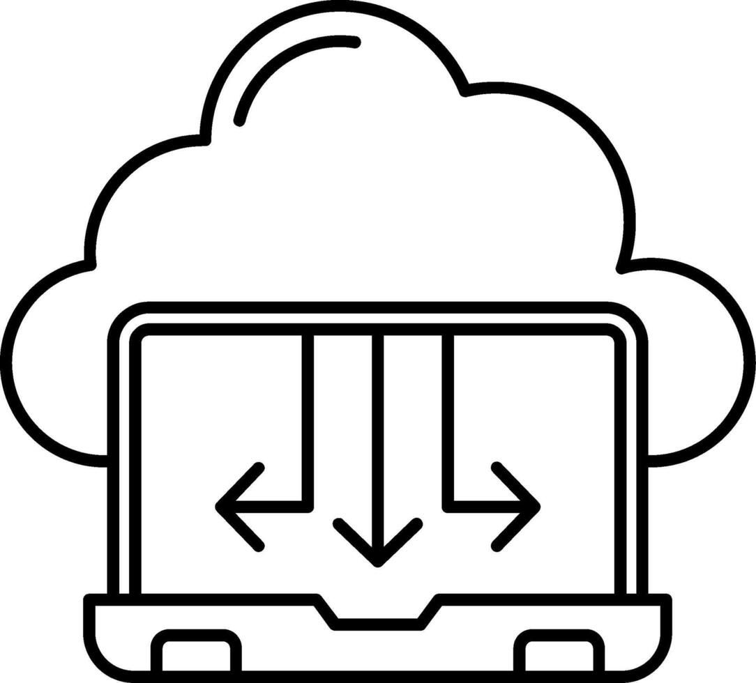 Cloud computing Storage Icon 48343741 Vector Art at Vecteezy