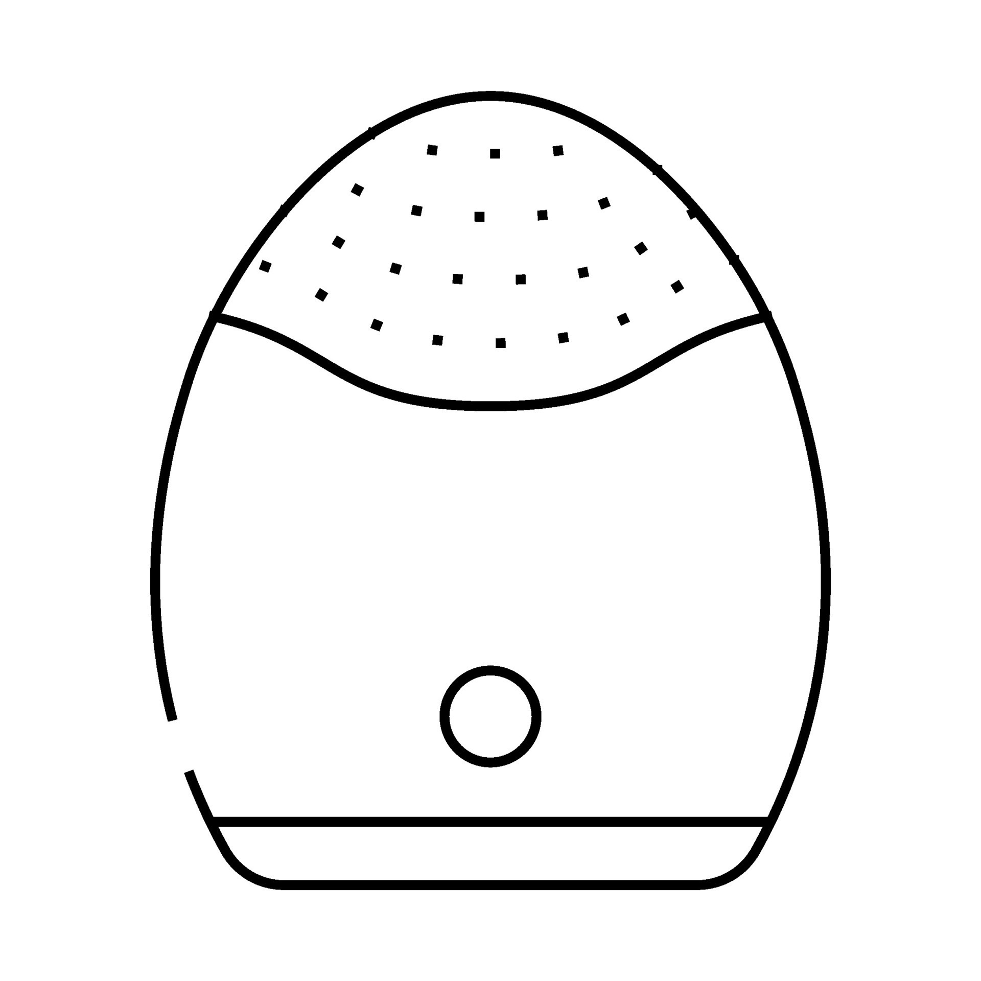 Face Massager Device Line Icon Illustration 48351308 Vector Art At Vecteezy