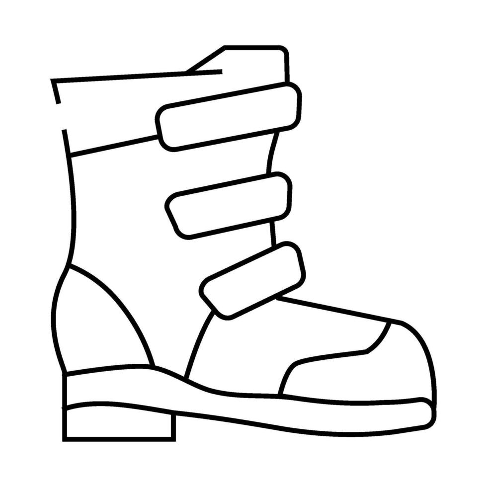kids boots line icon illustration 48351838 Vector Art at Vecteezy