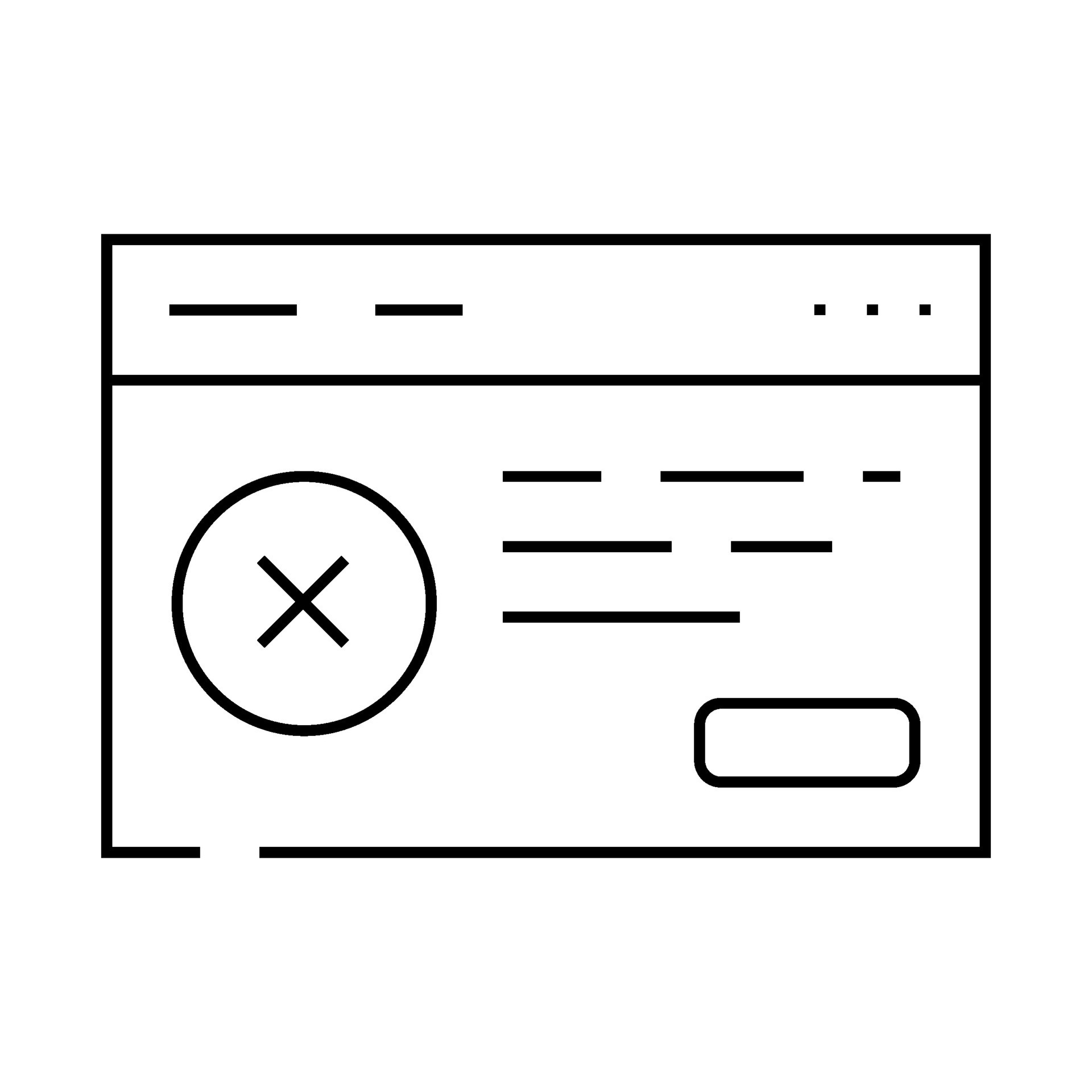 certificate disapprove line icon illustration 48355950 Vector Art at ... certificate disapprove line icon illustration 48355950 Vector Art at ...