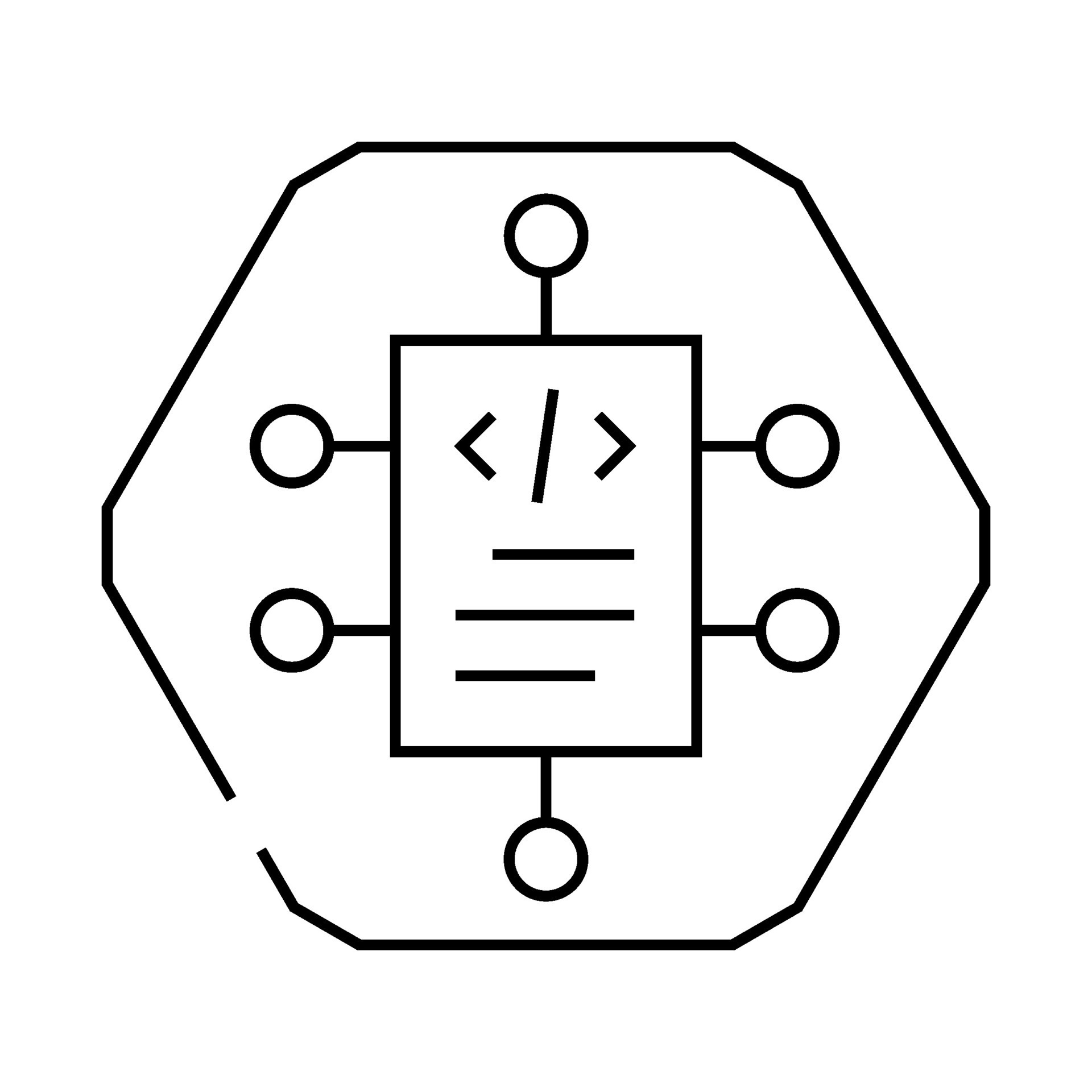 Source Code Management Line Icon Illustration 48356645 Vector Art At Vecteezy