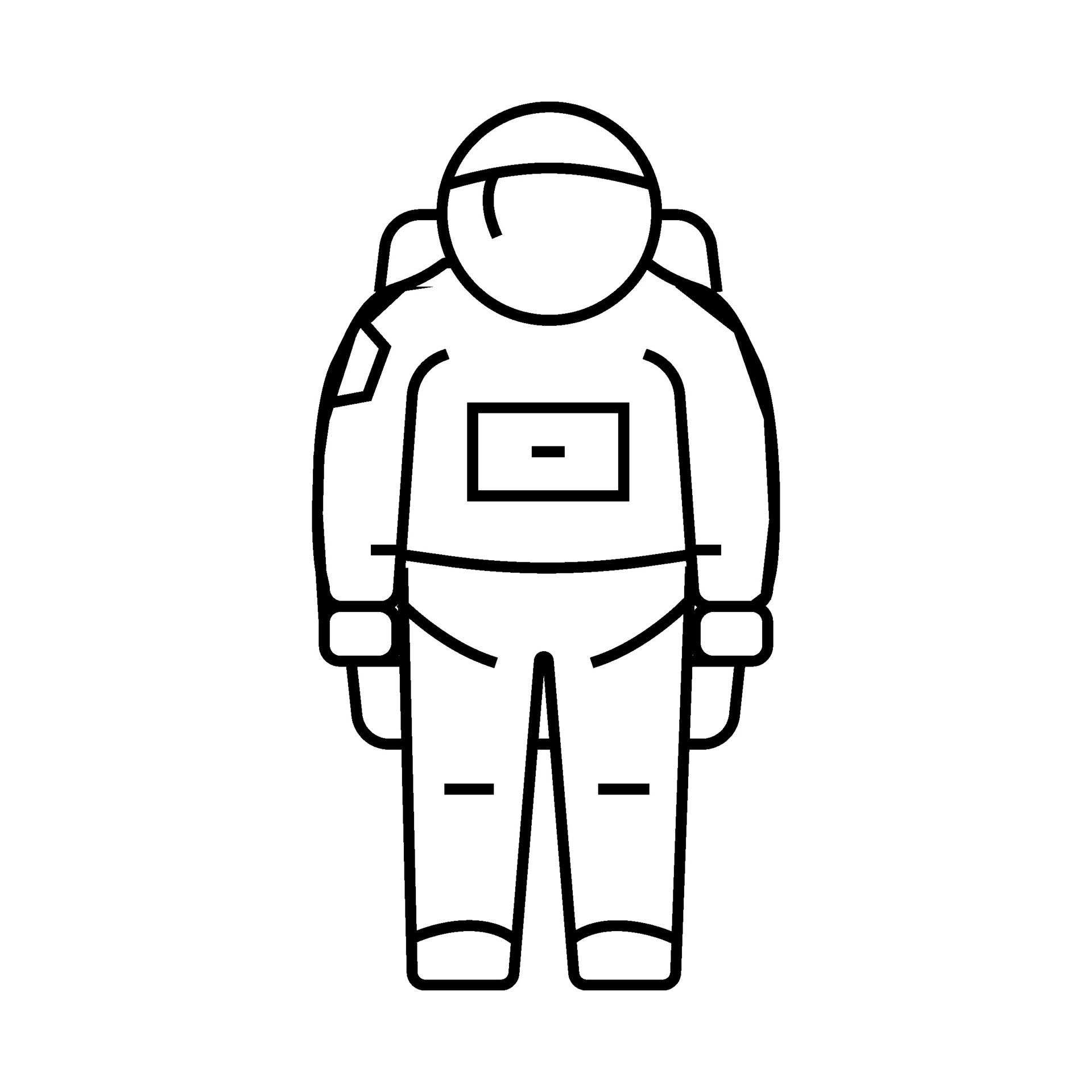 spacesuit space exploration line icon illustration 48357683 Vector Art ... spacesuit space exploration line icon illustration 48357683 Vector Art ...