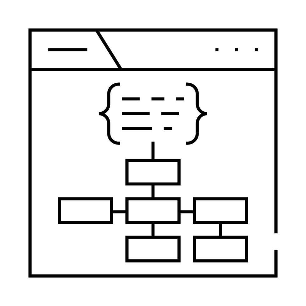 structured data markup seo line icon illustration 48358792 Vector Art ... structured data markup seo line icon illustration 48358792 Vector Art ...