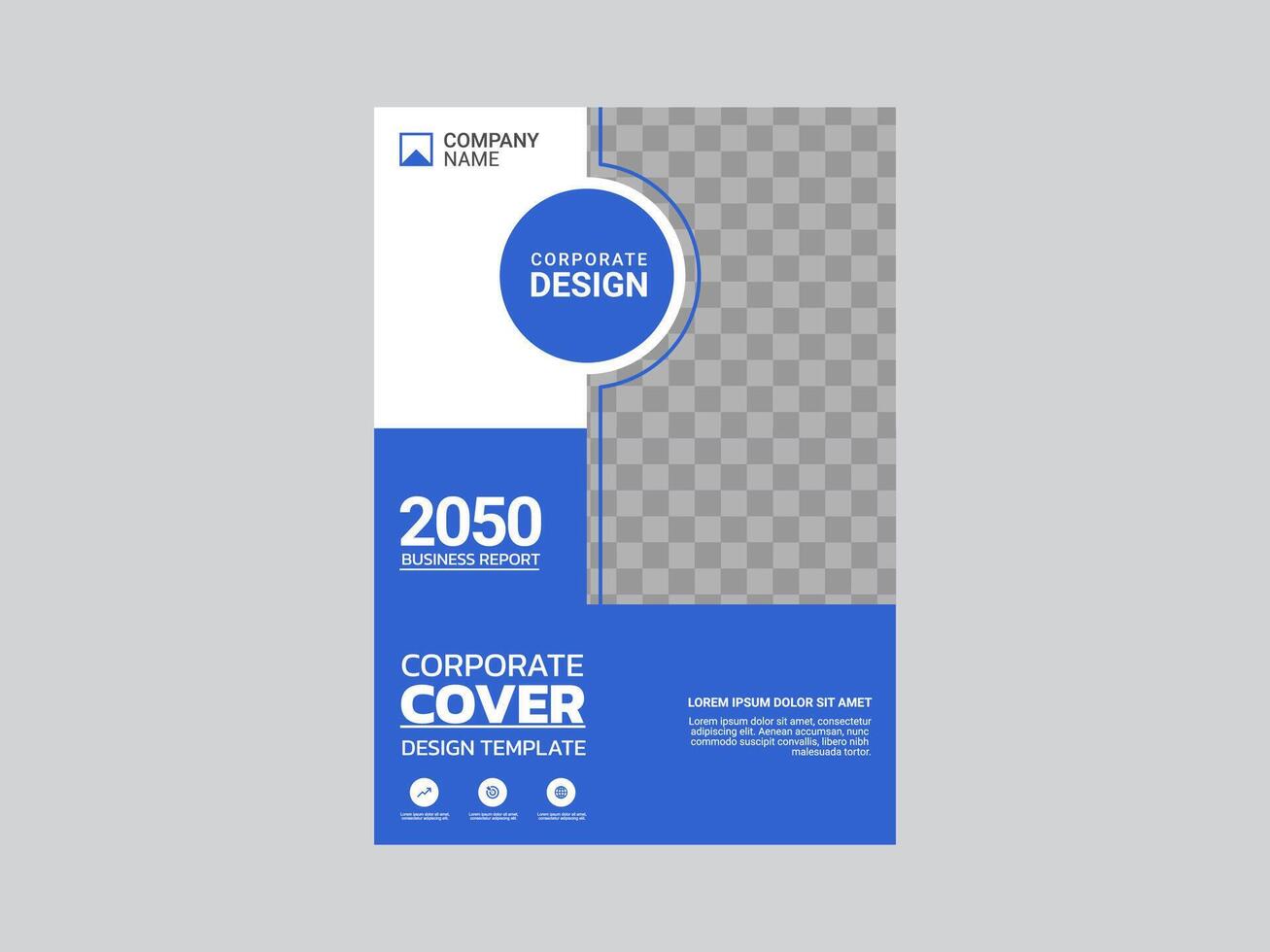 Creative Corporate Book Cover Design 48359747 Vector Art At Vecteezy