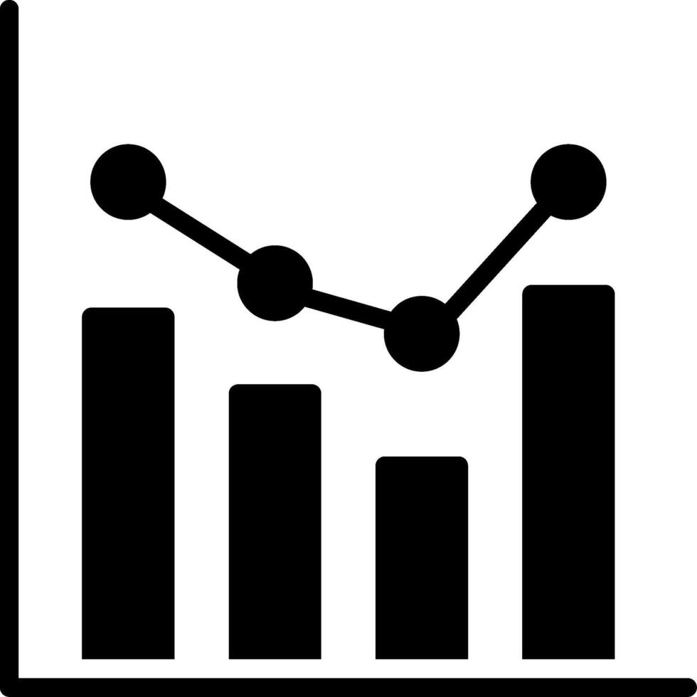 Statistics Glyph Icon Design 48361099 Vector Art at Vecteezy