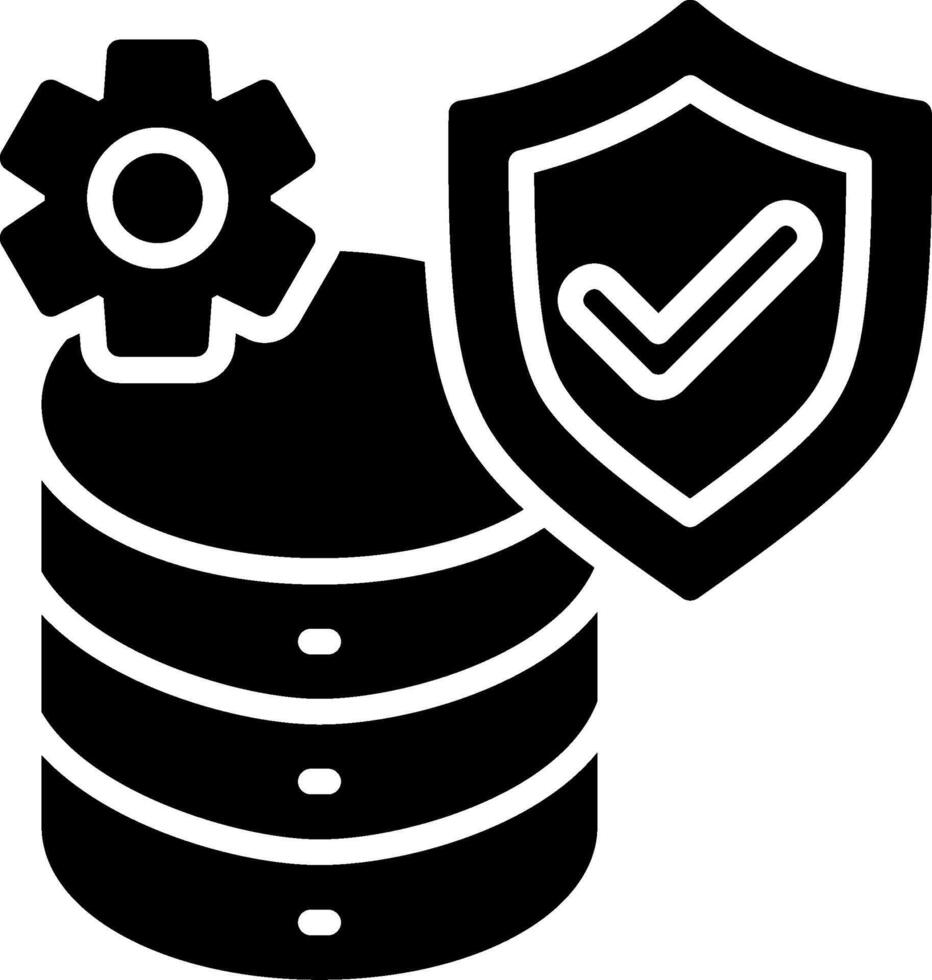 Database Glyph Icon Design 48361140 Vector Art at Vecteezy