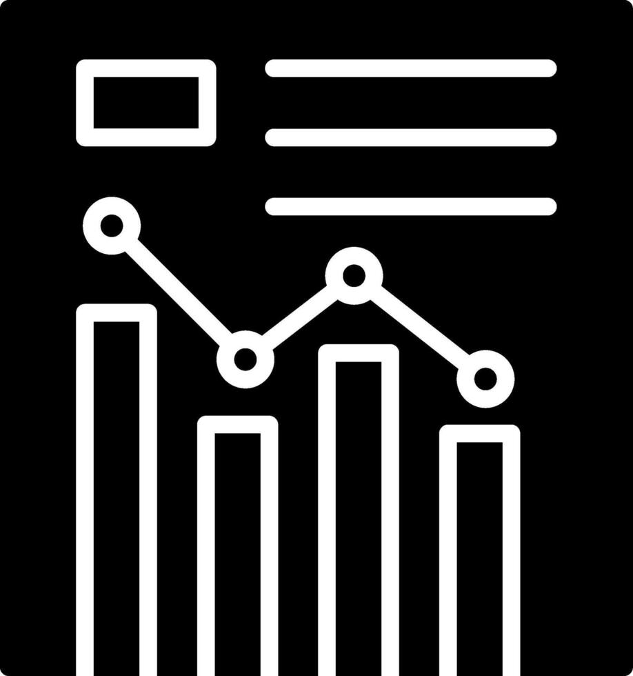 Statistics Glyph Icon Design 48362403 Vector Art at Vecteezy