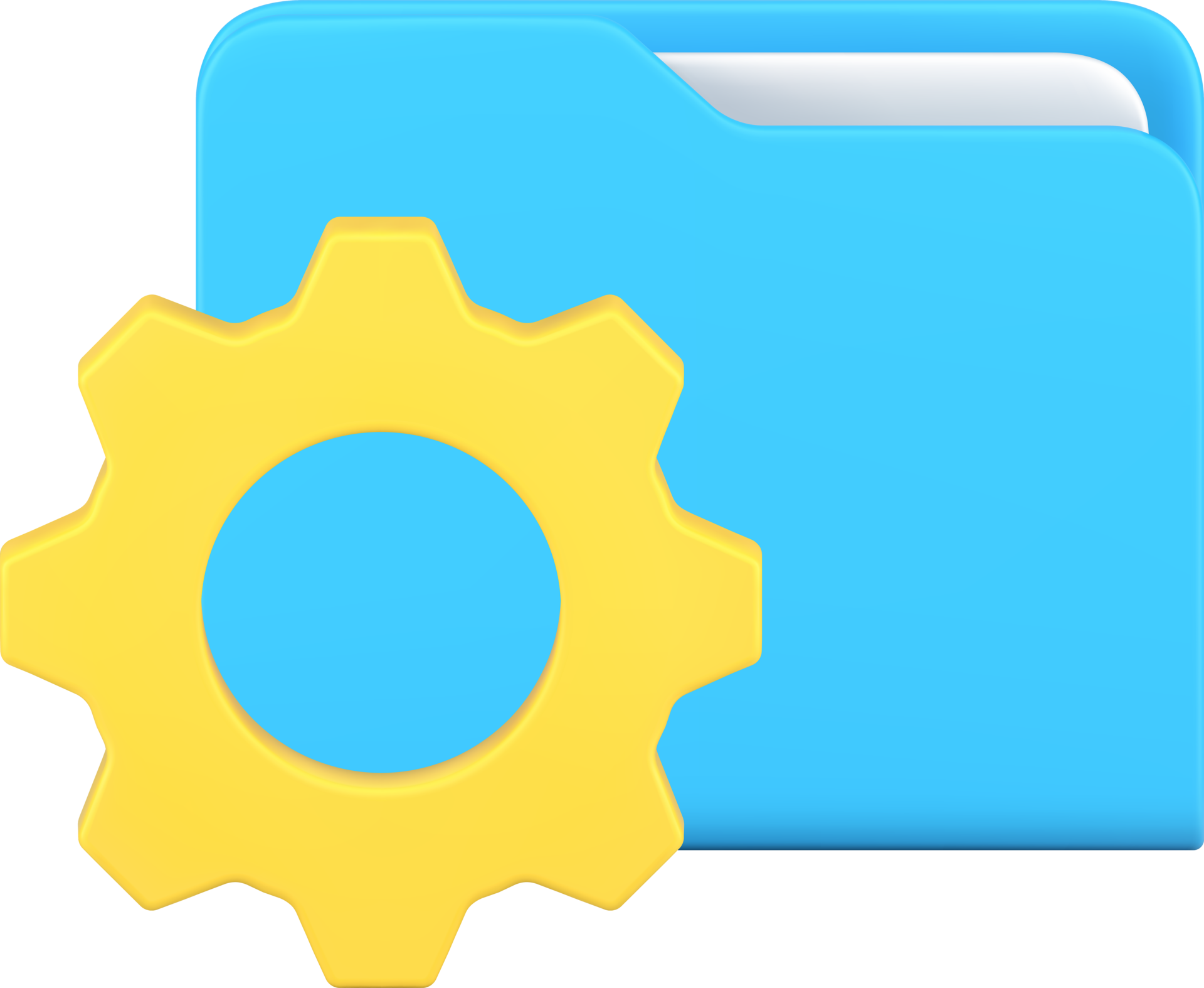 Document Folder Storage Archive Development Gear Cog Mechanism