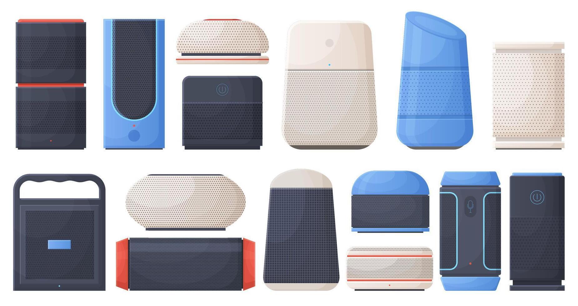 Smart voice assistant, wireless speaker user control devices. Voice ...