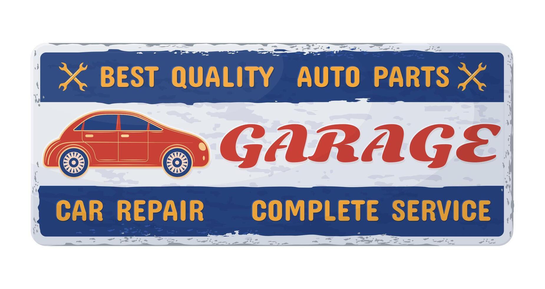 Vintage Rusty Metal Sign Vector Art, Icons, and Graphics for Free Download