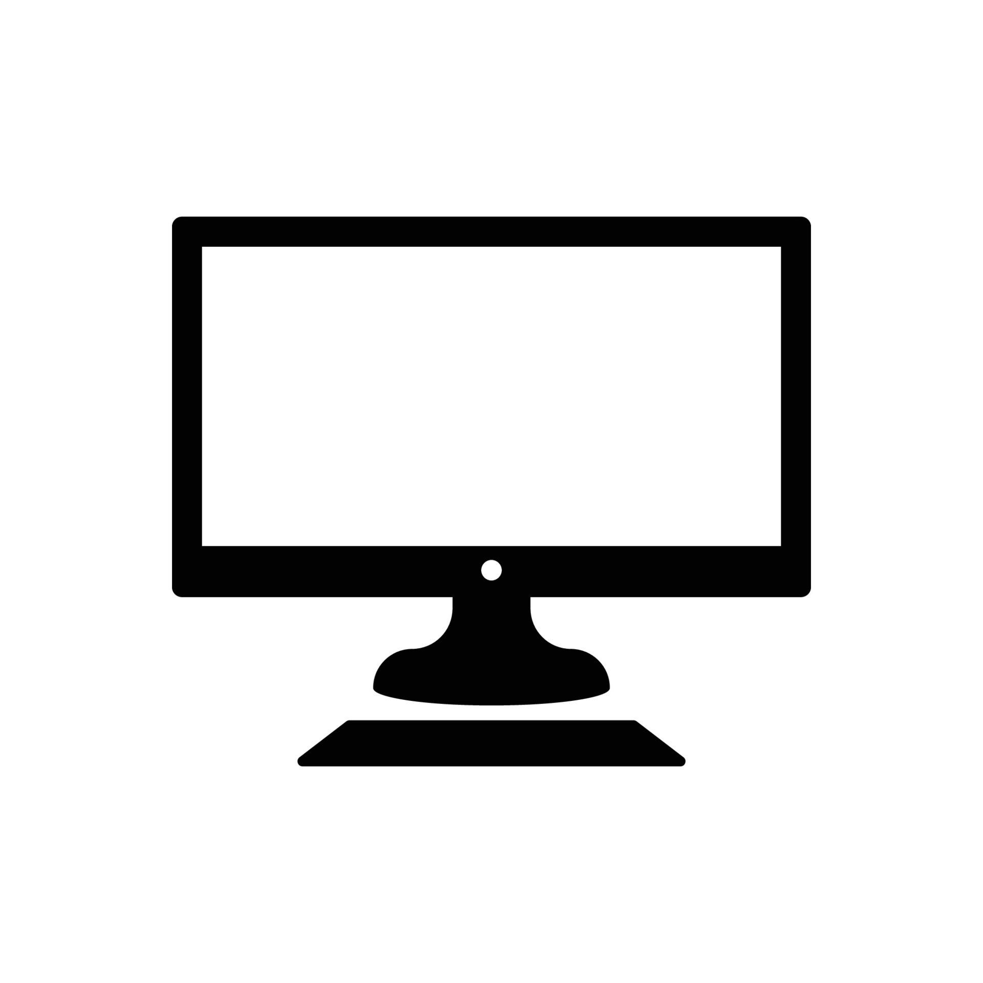 Desktop, screen, keyboard, display icon image. Can also be used for ...