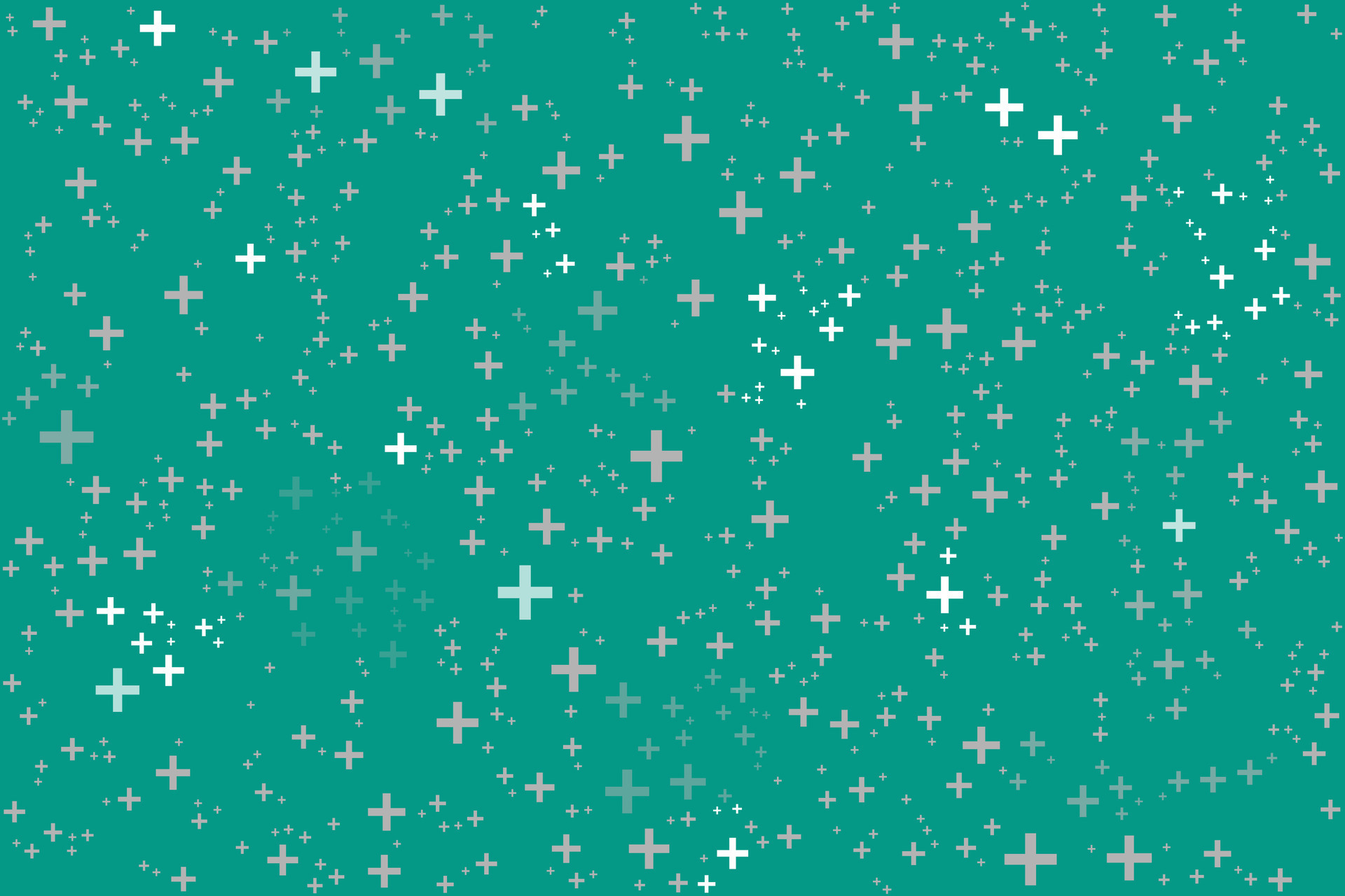 Plus Symbols Of Different Sizes And Opacity Seamless Background Pattern