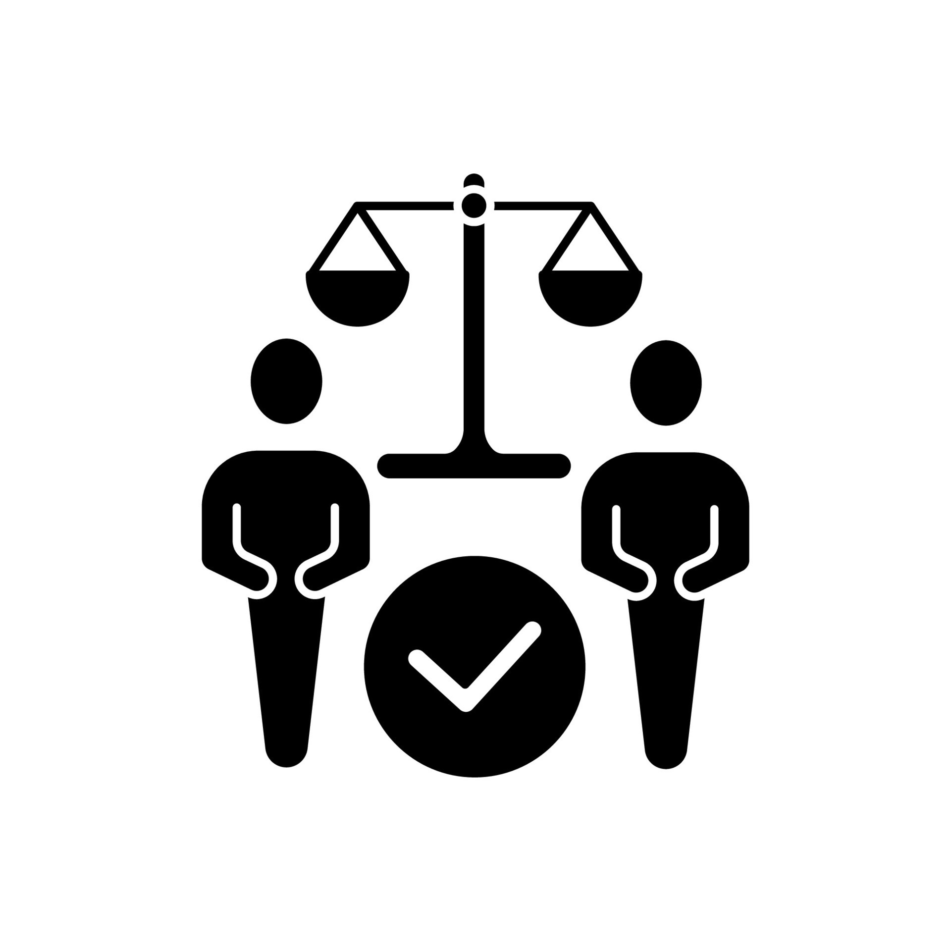 ethics concept line icon. Simple element illustration. ethics concept ... ethics concept line icon. Simple element illustration. ethics concept ...