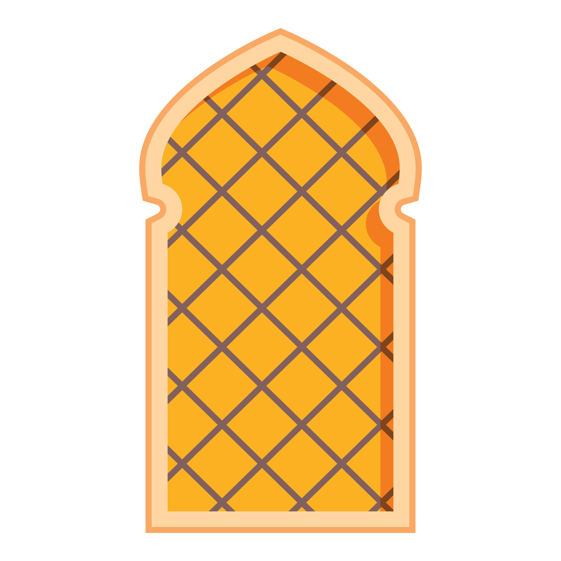 Traditional arabic window frame with ornamental lattice insert 48455564 ... Traditional arabic window frame with ornamental lattice insert 48455564 ...