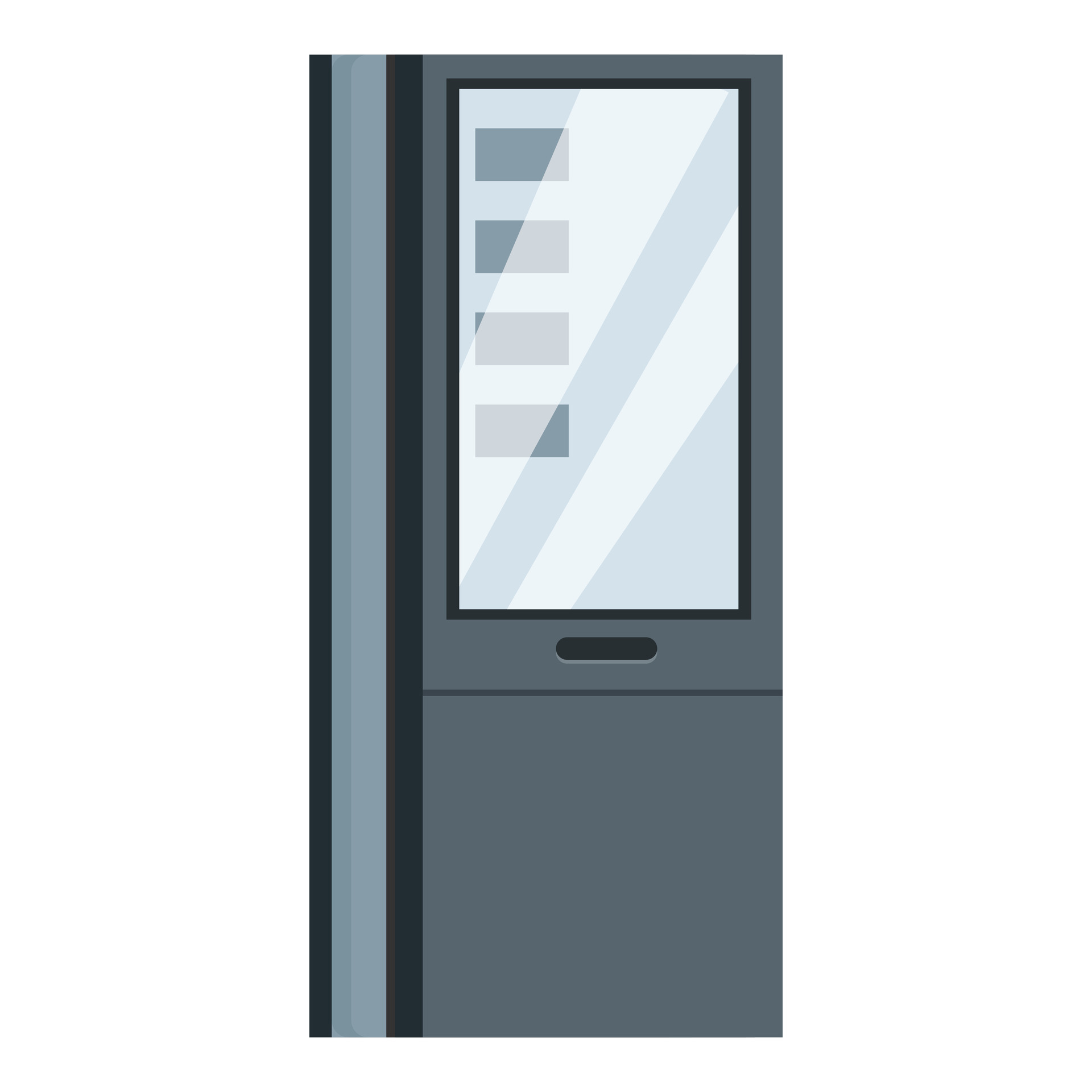 Modern information kiosk displaying important information 48455722 ... Modern information kiosk displaying important information 48455722 ...