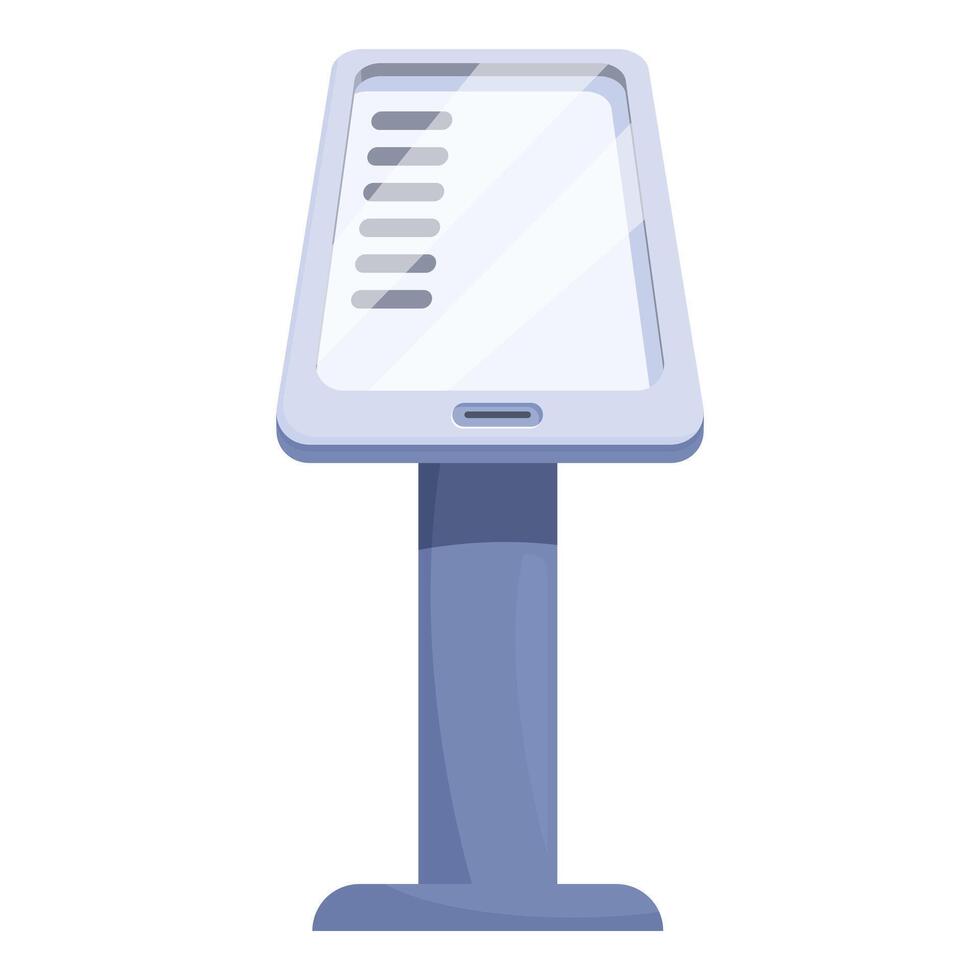 Digital information kiosk displaying public information 48455729 Vector ... Digital information kiosk displaying public information 48455729 Vector ...