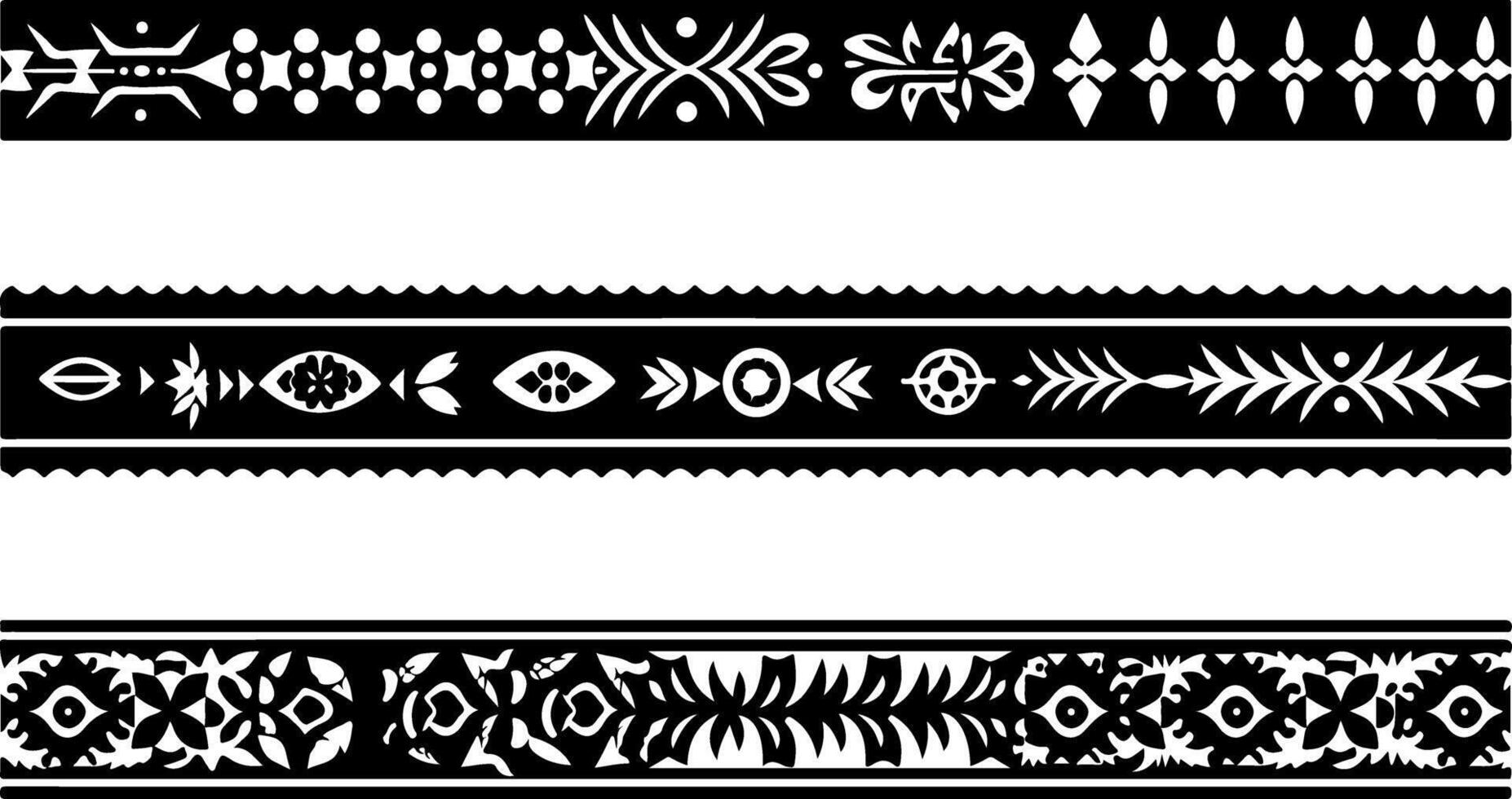 Simple Pattern Decorative Border Design 48465761 Vector Art at Vecteezy