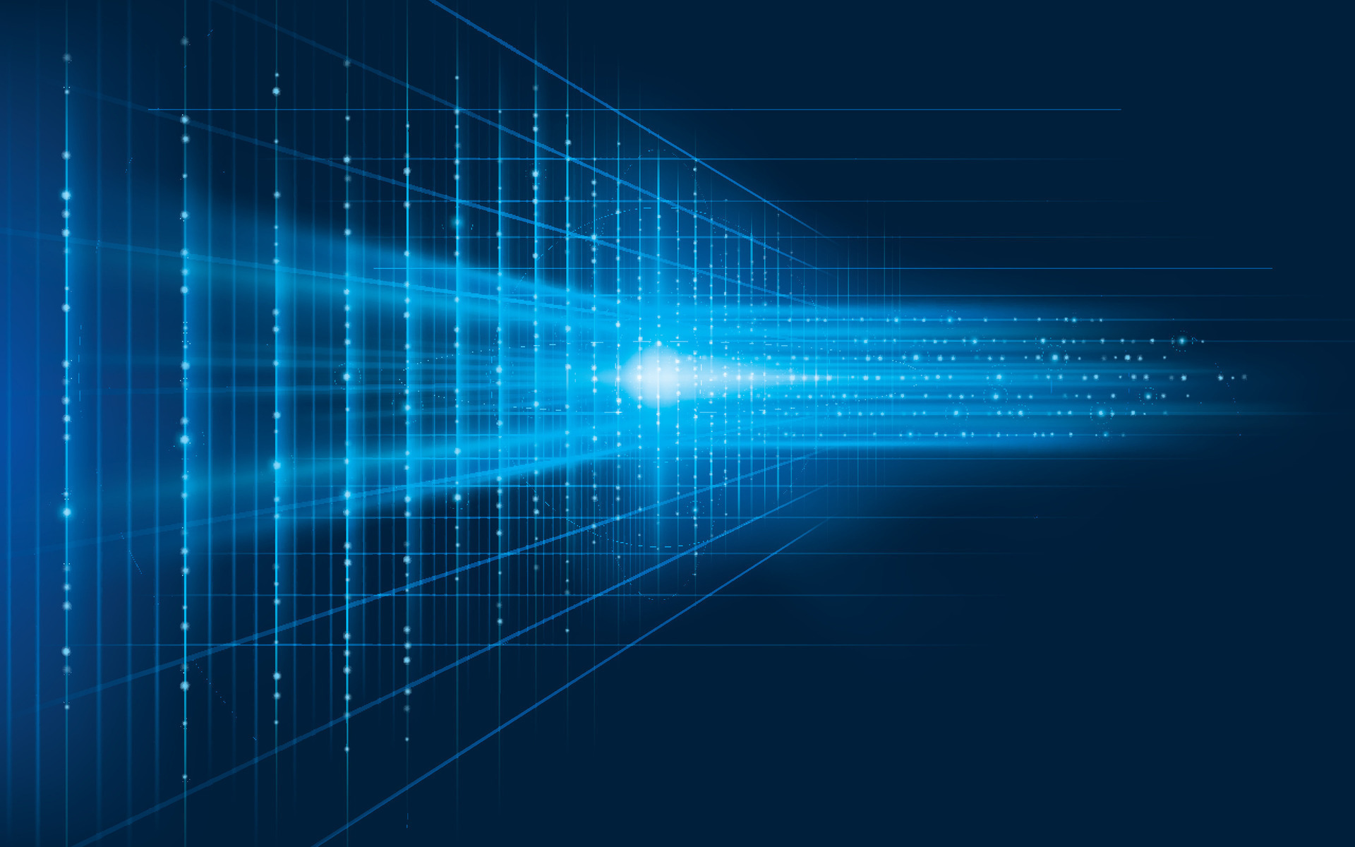 Abstract Technology blue light lines perspective moving to lighting ...